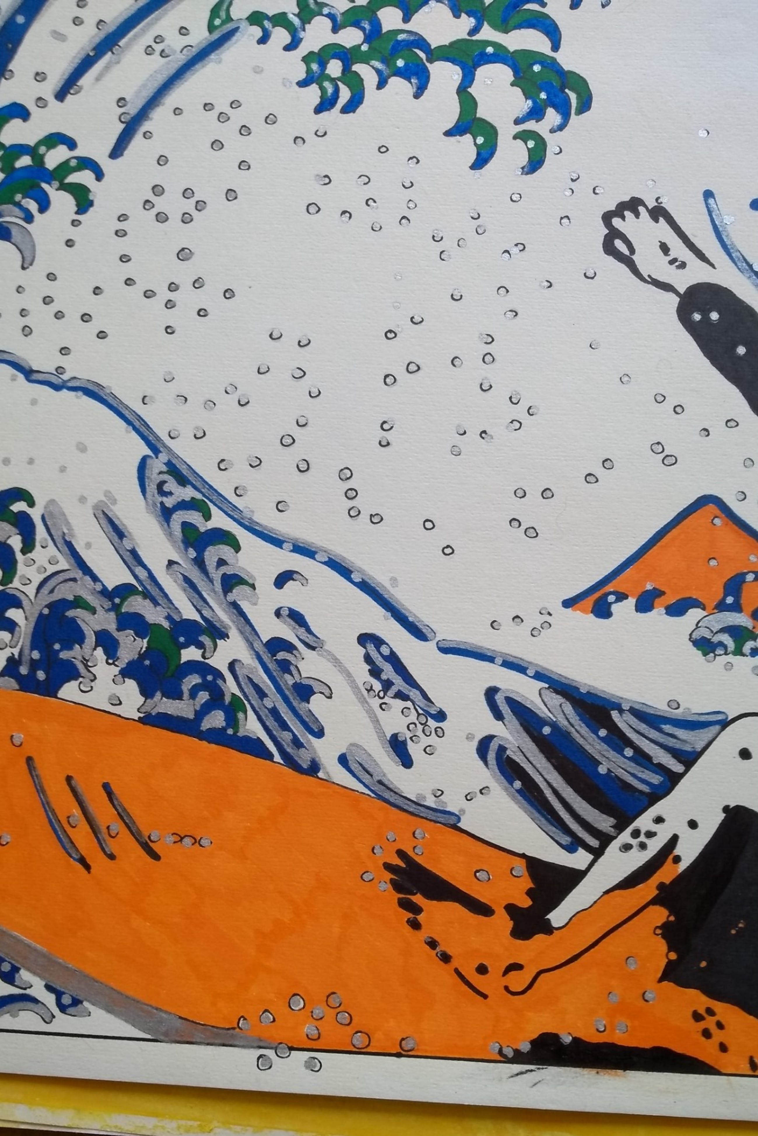 Martine Jacobs - Japanese surfer Verkocht | Kunstveiling.nl Martine Jacobs - Japanese surfer Verkocht | Kunstveiling.nl
