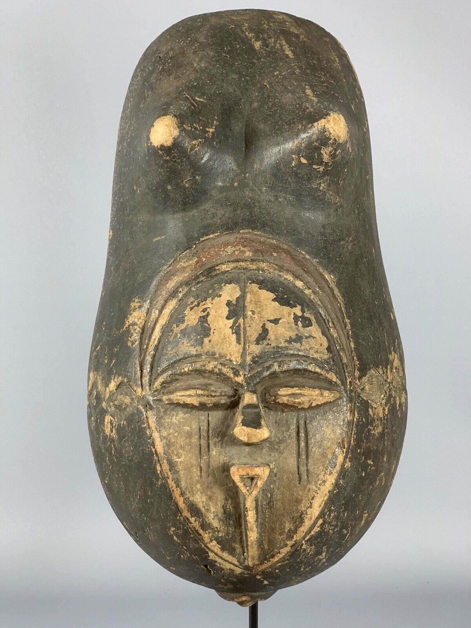 Vuvi - 171004 - Old African Tribal used Belly mask from the Vuvi ...