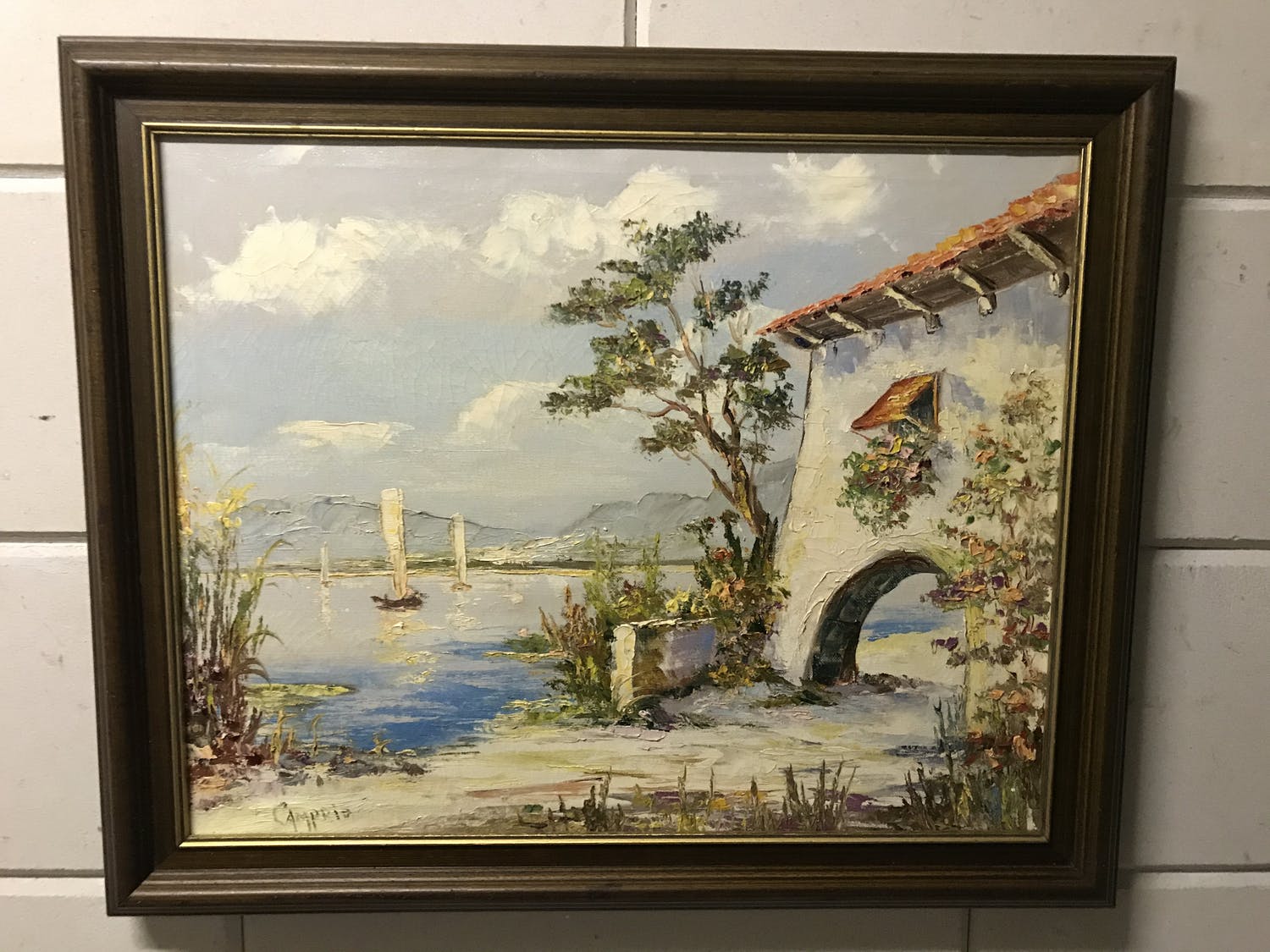 Jan Bevort - Mediterraan landschap Verkocht | Kunstveiling.nl
