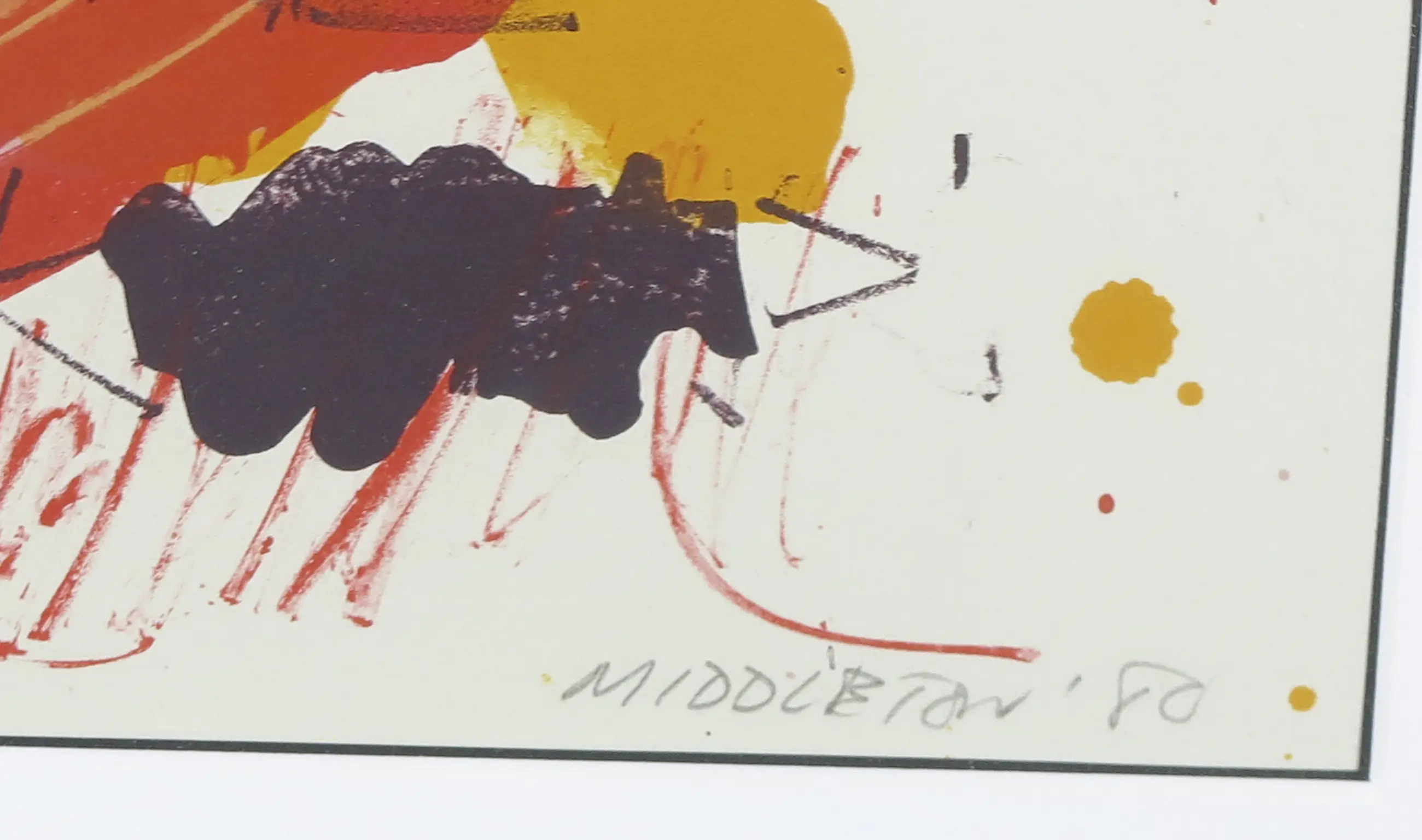 Sam Middleton - Litho, Zonder titel - Ingelijst Verkocht | Kunstveiling.nl Sam Middleton - Litho, Zonder titel - Ingelijst Verkocht | Kunstveiling.nl