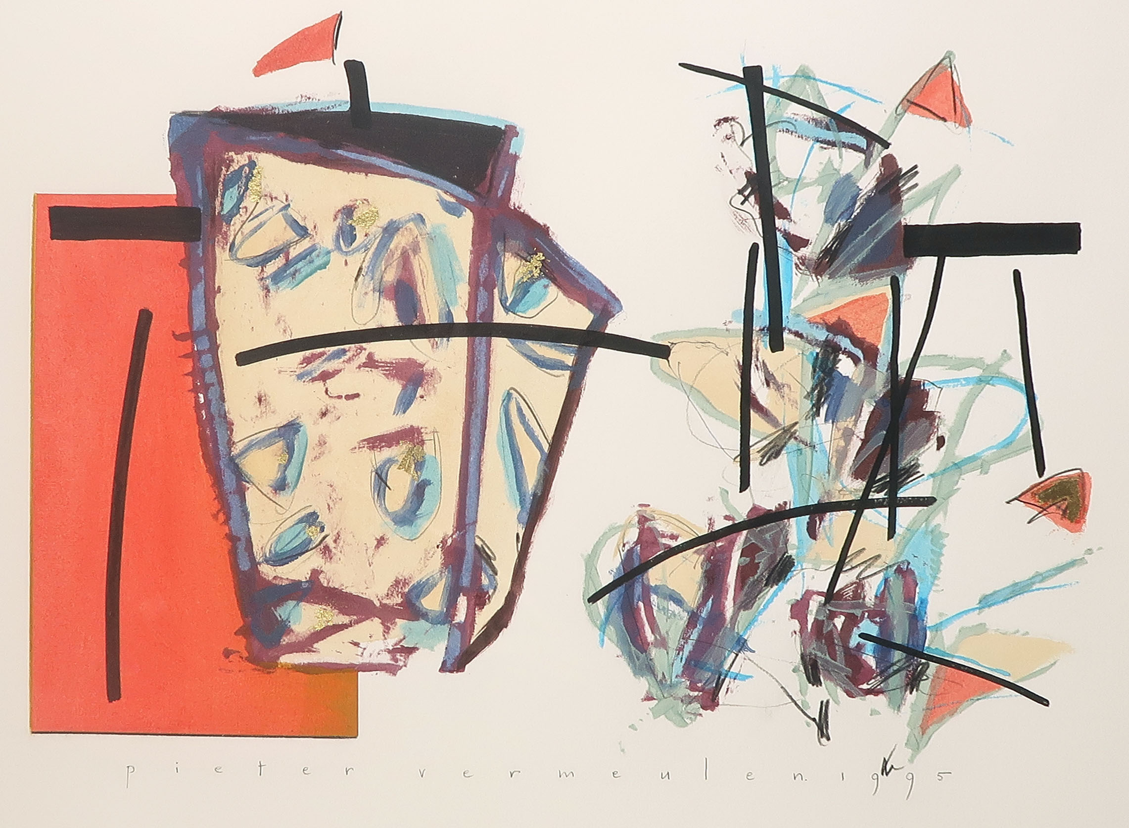 Pieter Vermeulen - Celebration Verkocht | Kunstveiling.nl