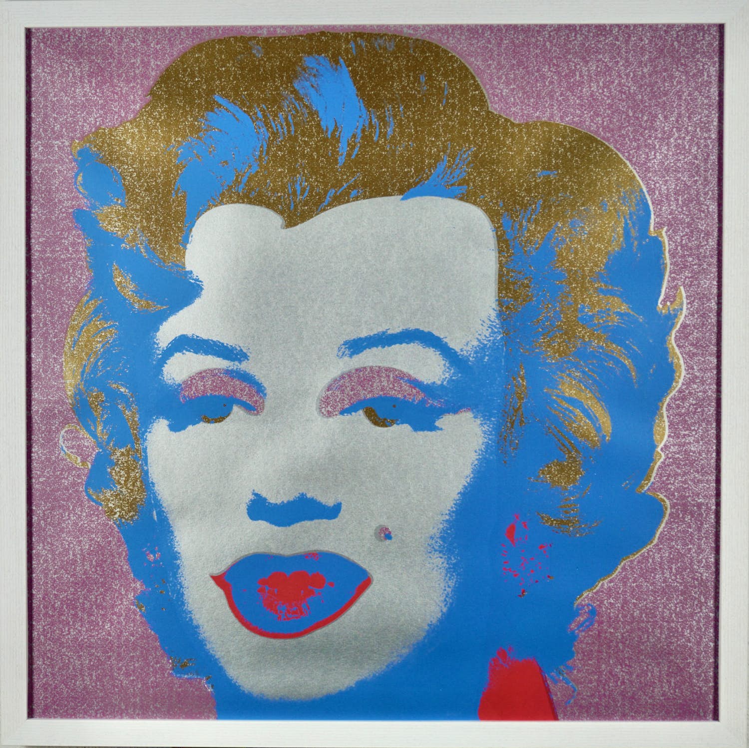 Andy Warhol Zeefdruk Marilyn Ingelijst Groot Verkocht Andy Warhol Zeefdruk Marilyn Ingelijst Groot Verkocht