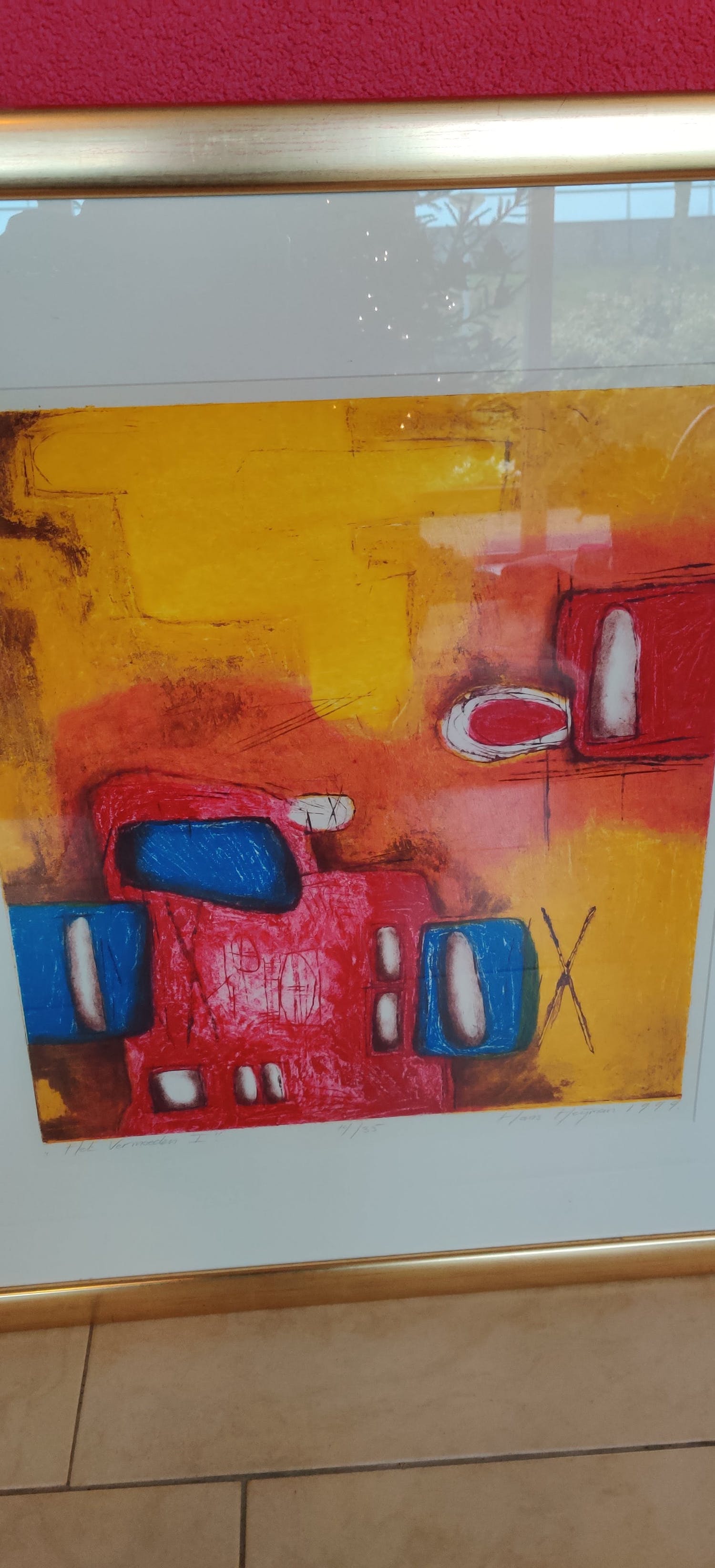 Hans Heijman - Hans Heijman: Ets, Het vermoeden I - Ingelijst Verkocht ...