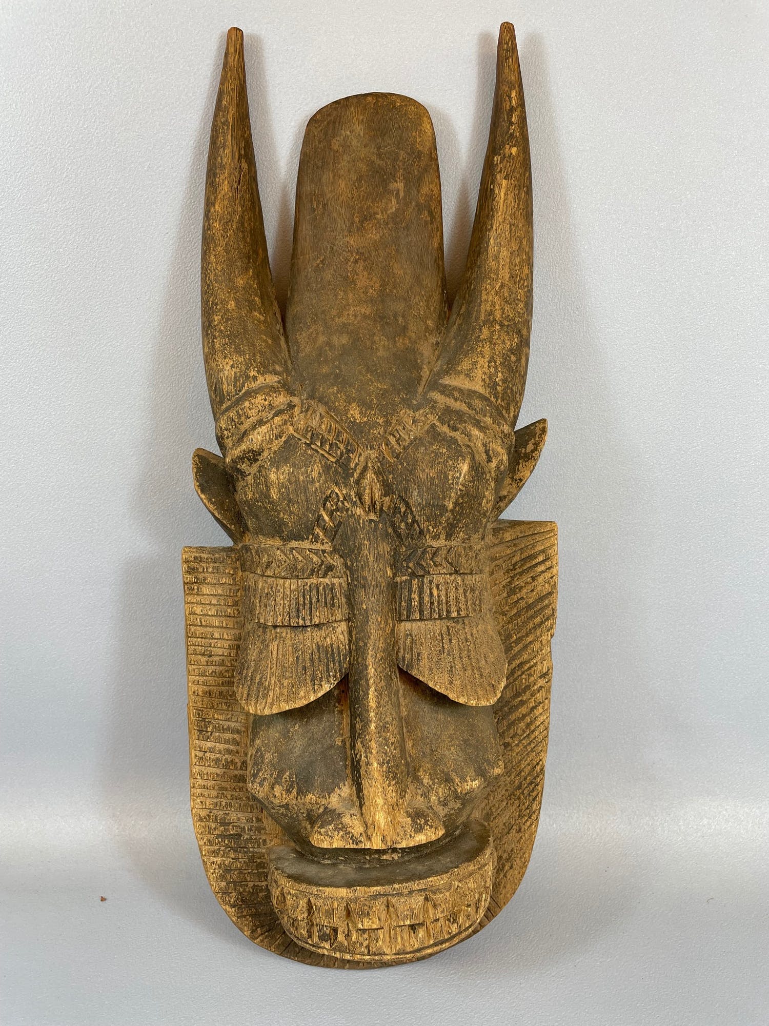 Senufo - Old African Senufo mask - Burkina Faso. Verkocht | Kunstveiling.nl