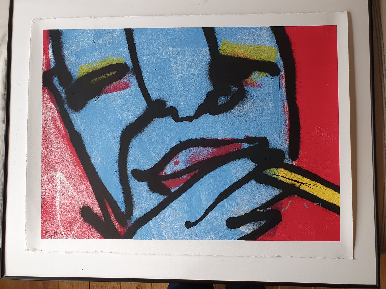 Herman Brood - De Roker Verkocht | Kunstveiling.nl