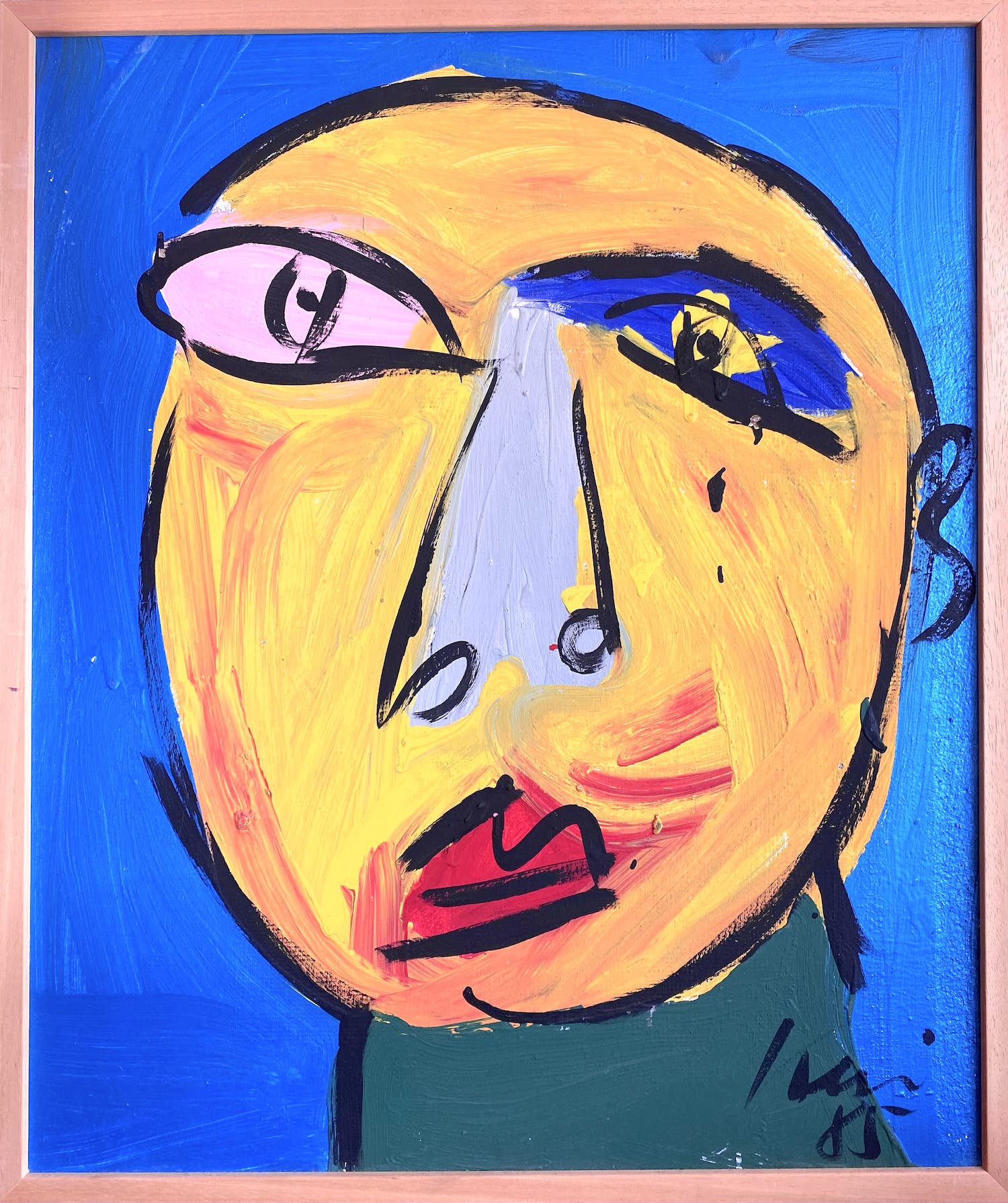 Want To Buy Peter Robert Keil Une Expression Ingelijst In Houten 