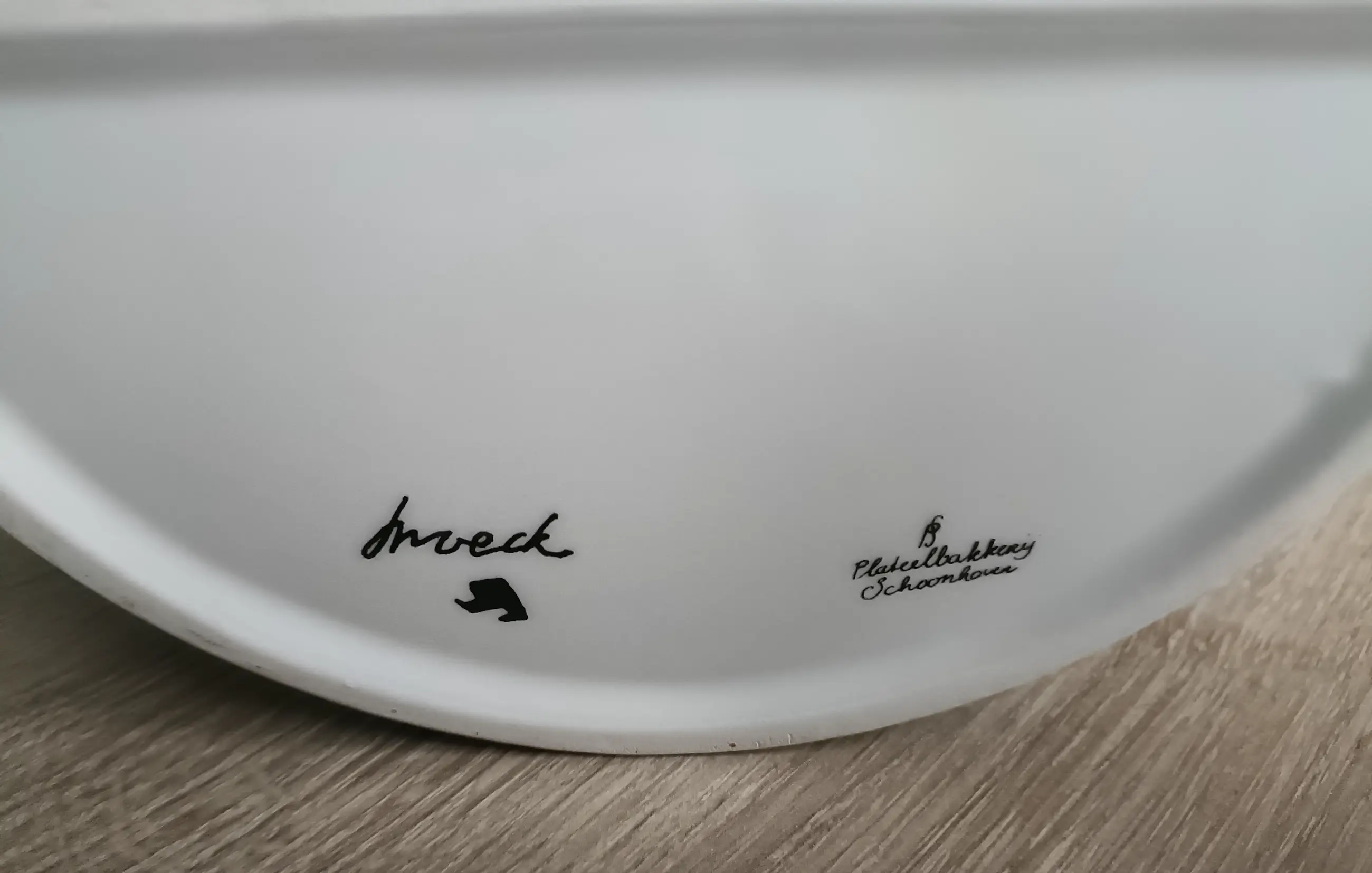 Jan Snoeck - Dubbelzijdige design vaas i.s.m. Plateerbakkerij ...
