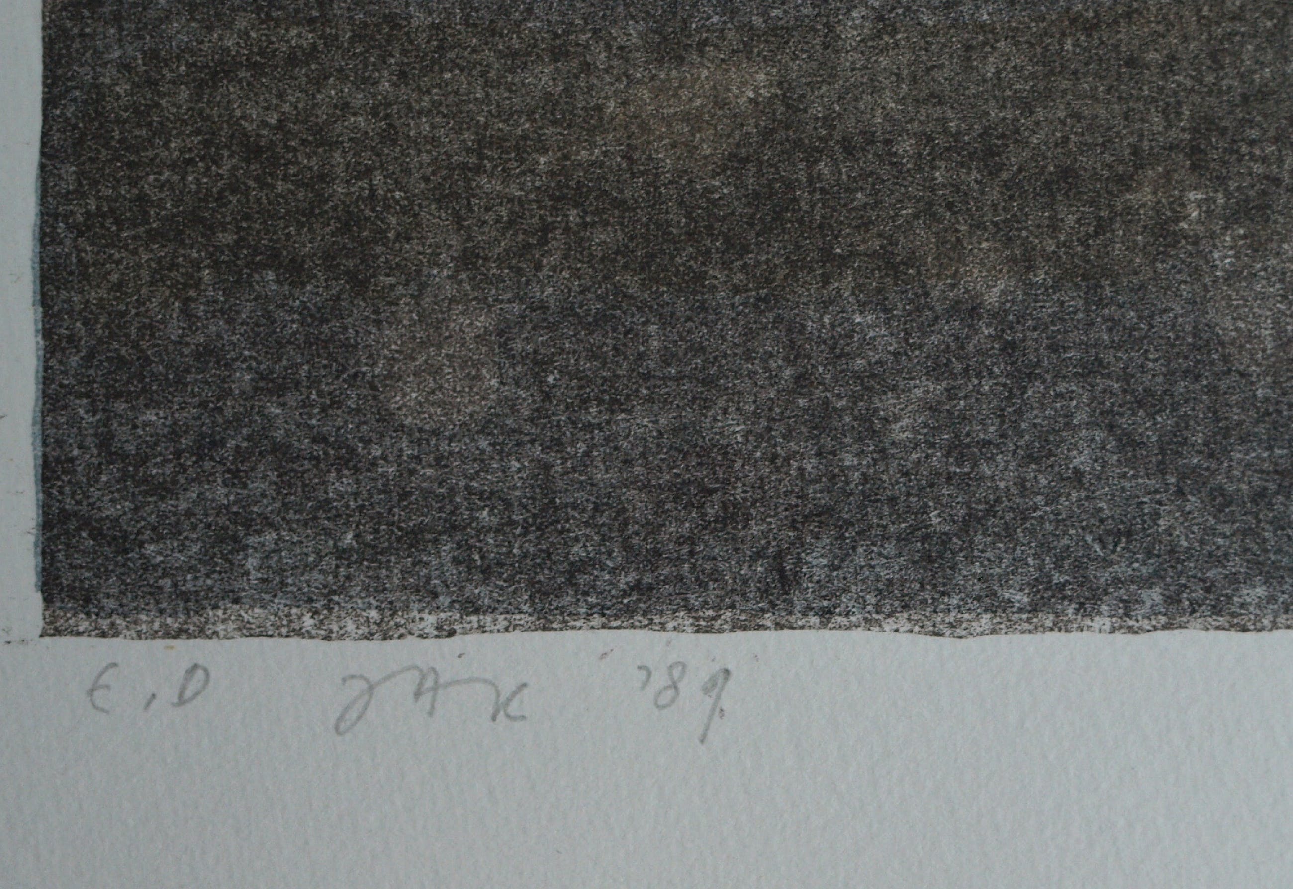 Hans Koopman - Litho , Zonder titel – gesigneerd – Gelderse Grafiekmap ...