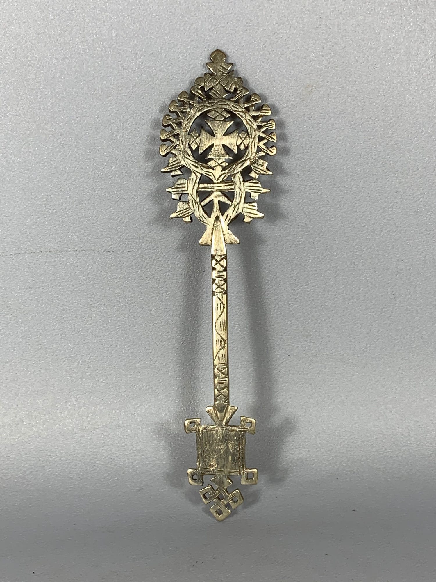 Dogon - Ethiopisch priest Silver handcross - Ethiopia Verkocht ...