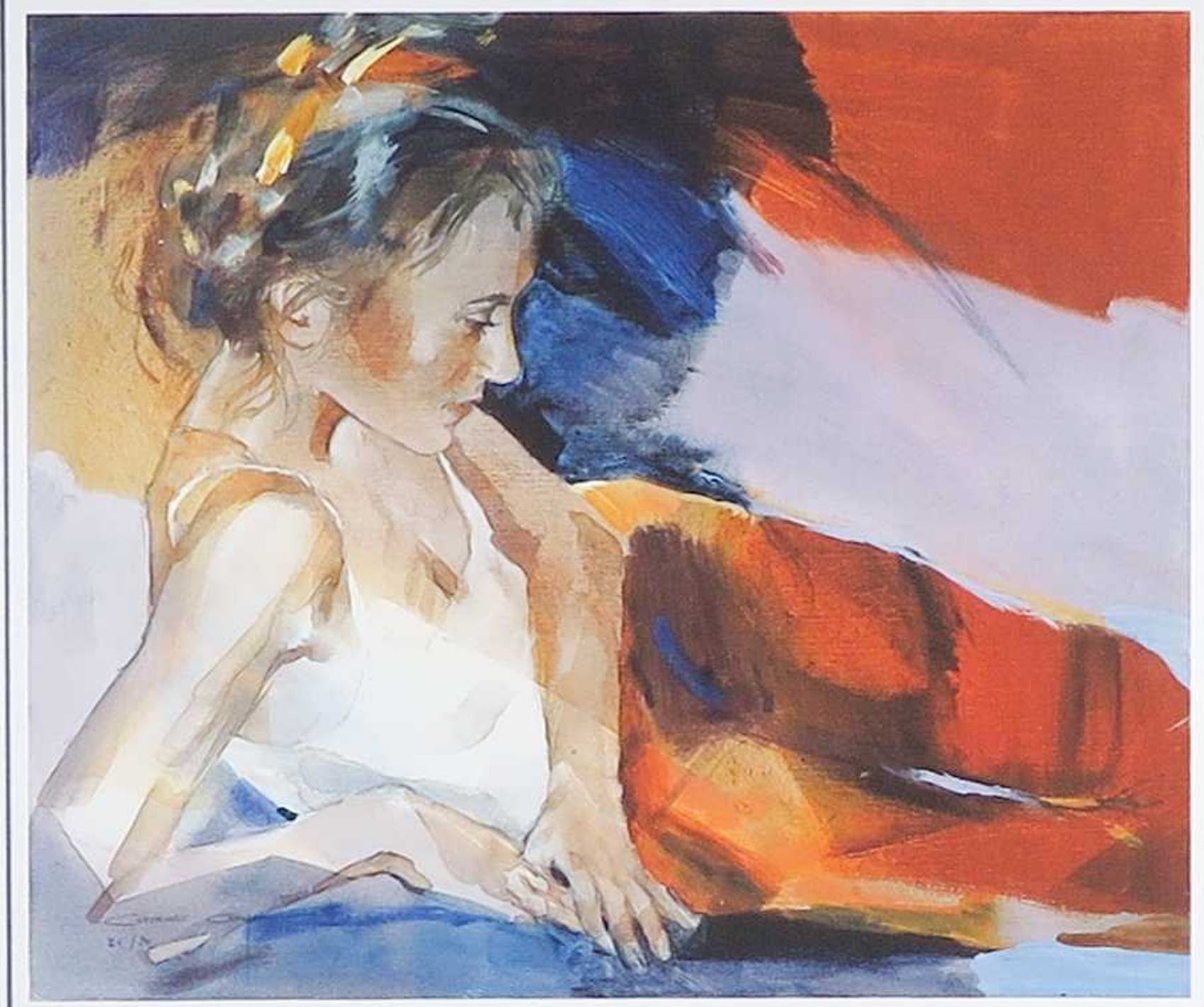 Christine Comyn - Giclée, If You Ever - Ingelijst verkocht! Bekijk de ...