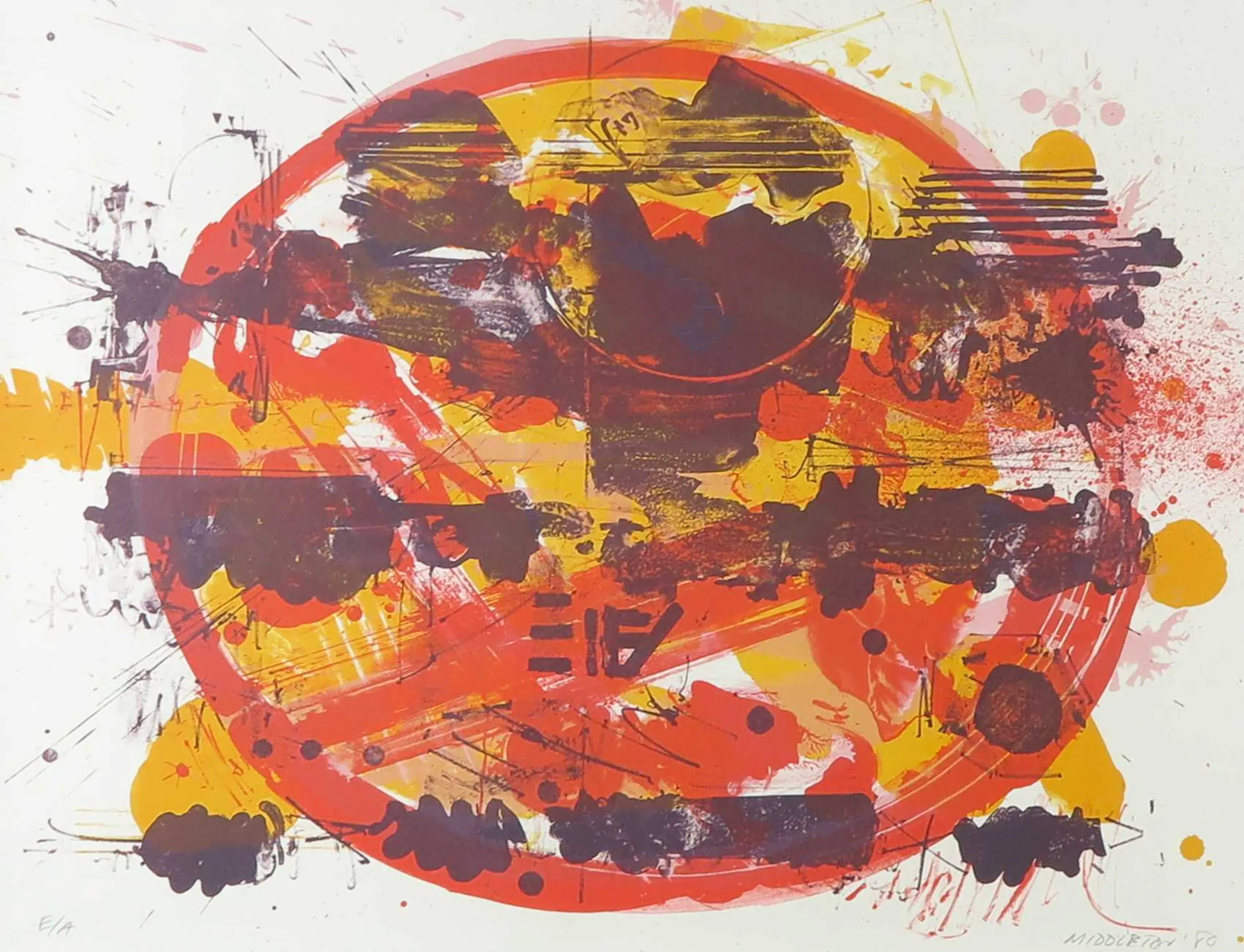 Sam Middleton - Litho, Zonder titel - Ingelijst Verkocht | Kunstveiling.nl Sam Middleton - Litho, Zonder titel - Ingelijst Verkocht | Kunstveiling.nl