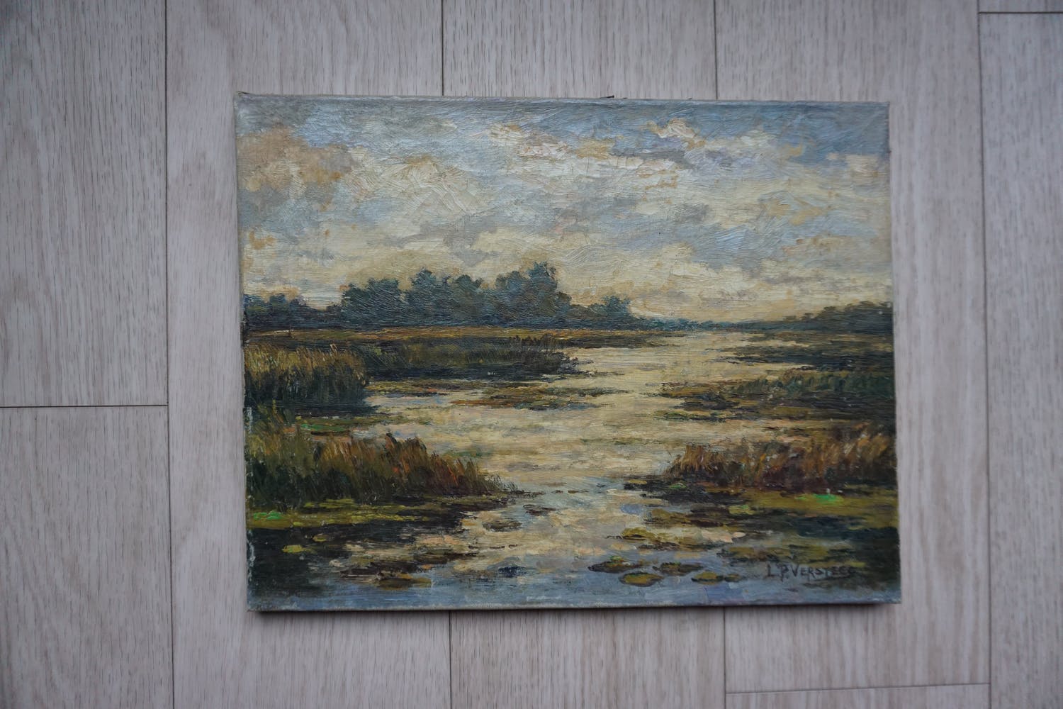 Leonard Pieter Versteeg - Kortenhoefse Plassen Verkocht | Kunstveiling.nl
