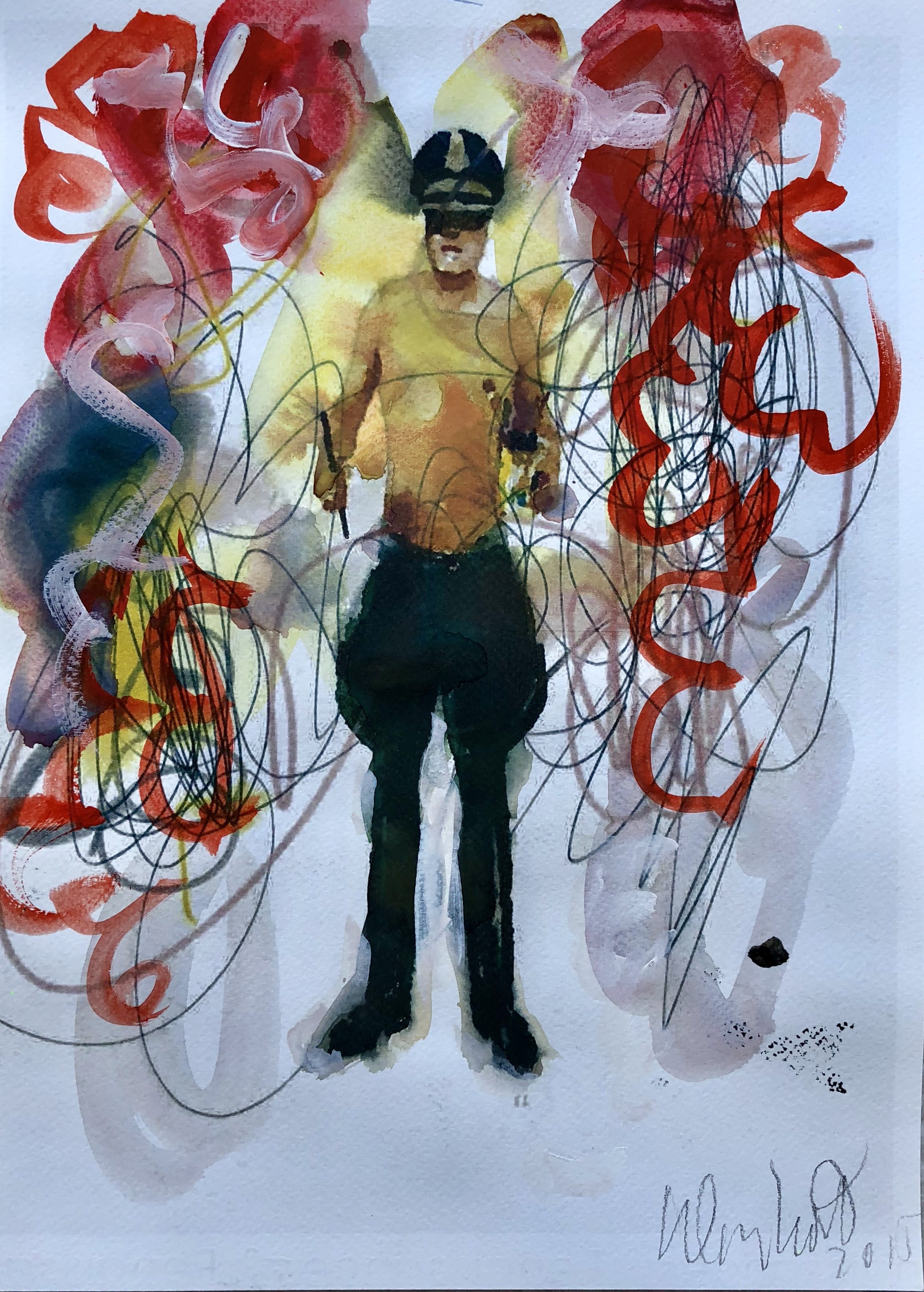 Peter Klashorst - His Royal Badness Verkocht | Kunstveiling.nl