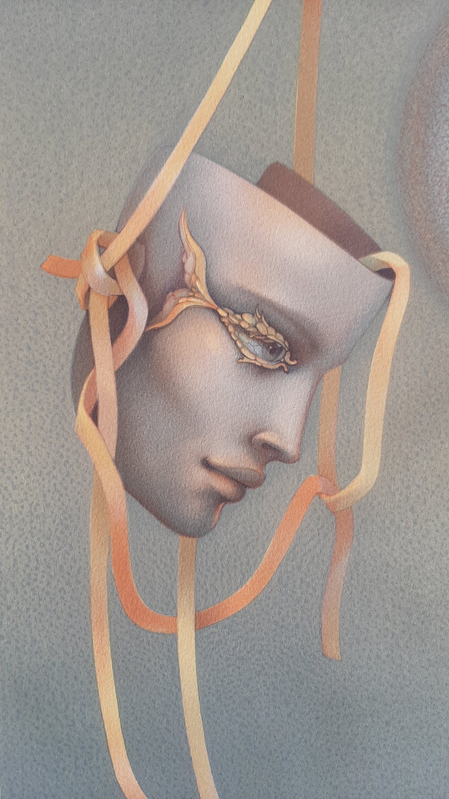 Jean-Paul Cleren - Masker en Zon Verkocht | Kunstveiling.nl