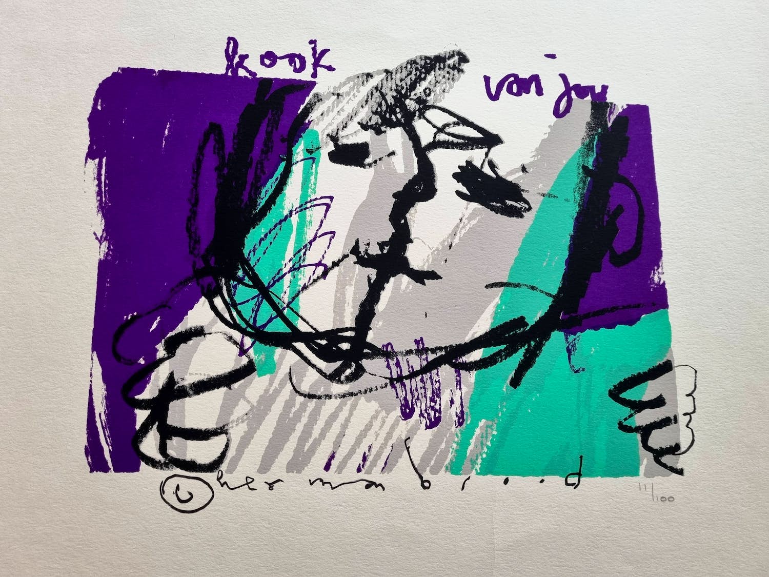 Herman Brood - Kook van jou Verkocht | Kunstveiling.nl
