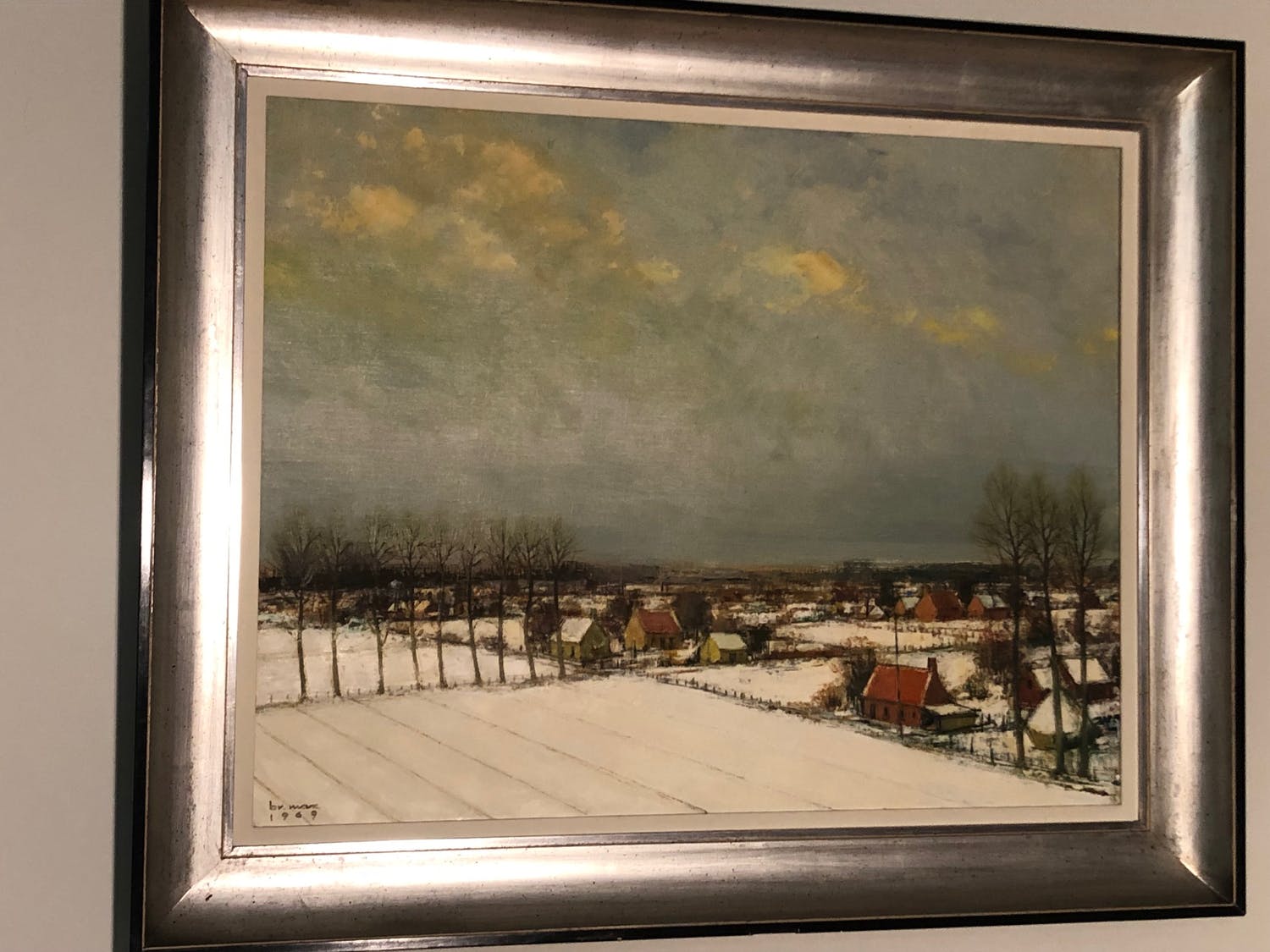 Broeder Max - Winterlandschap Verkocht | Kunstveiling.nl