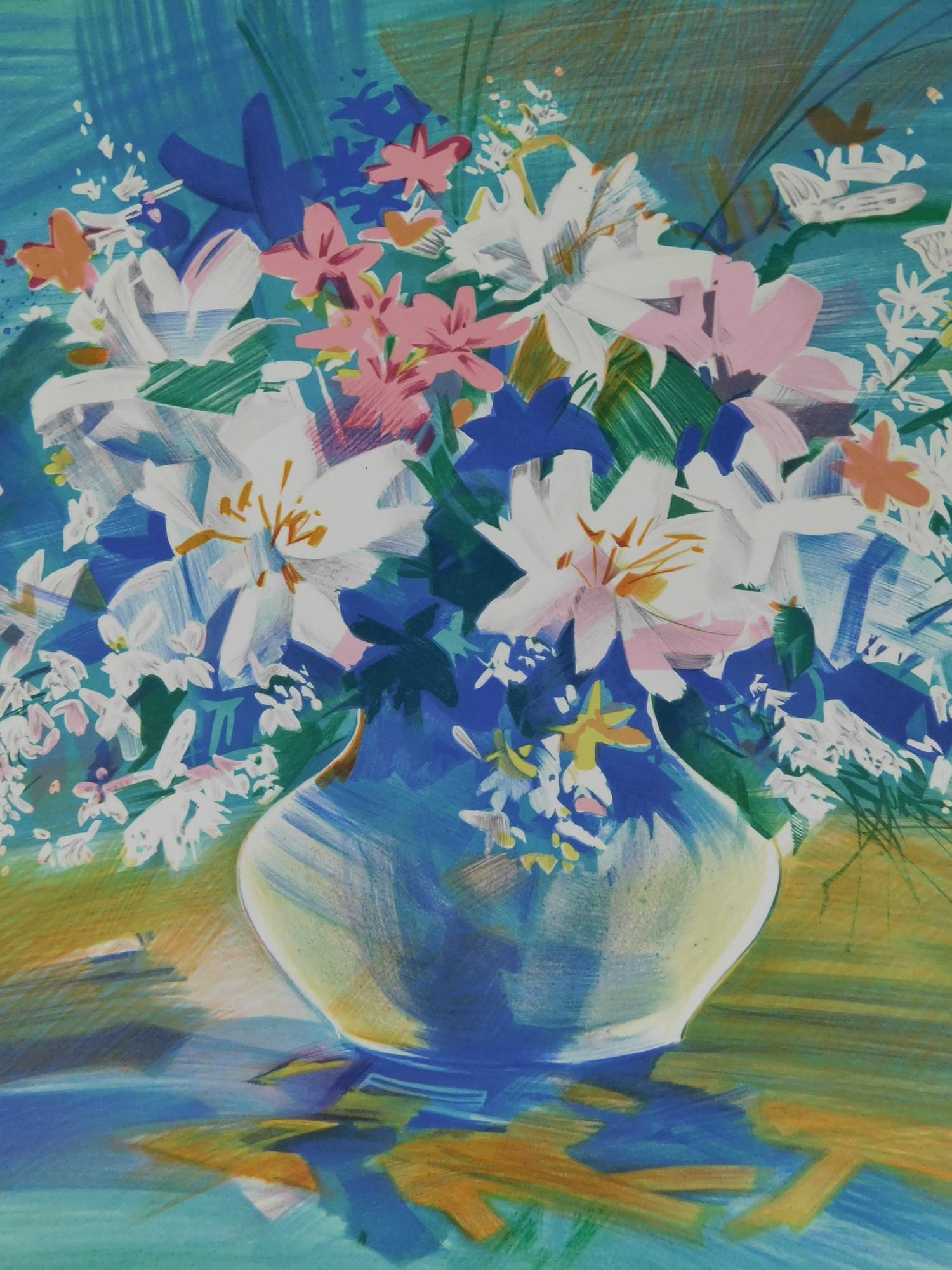 Claude Mars - Vase fleuri Verkocht | Kunstveiling.nl