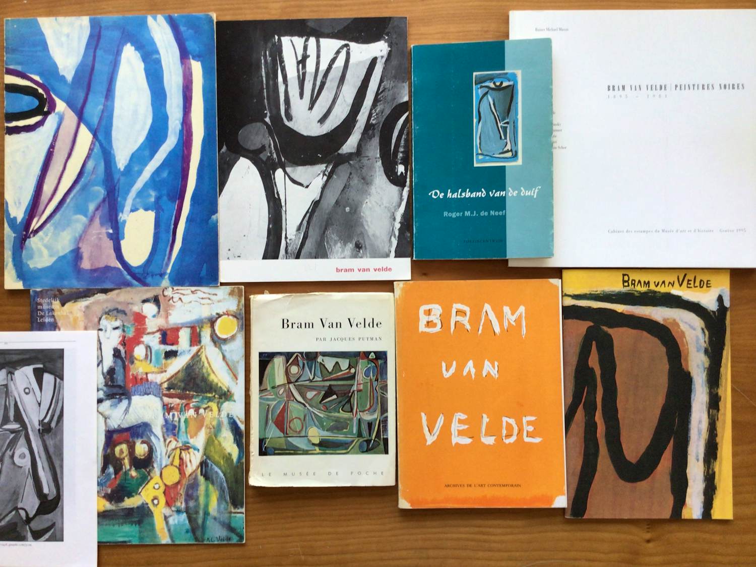 Bram van Velde - Paris - Genève - Amsterdam - Saint Etienne - Diverse ...