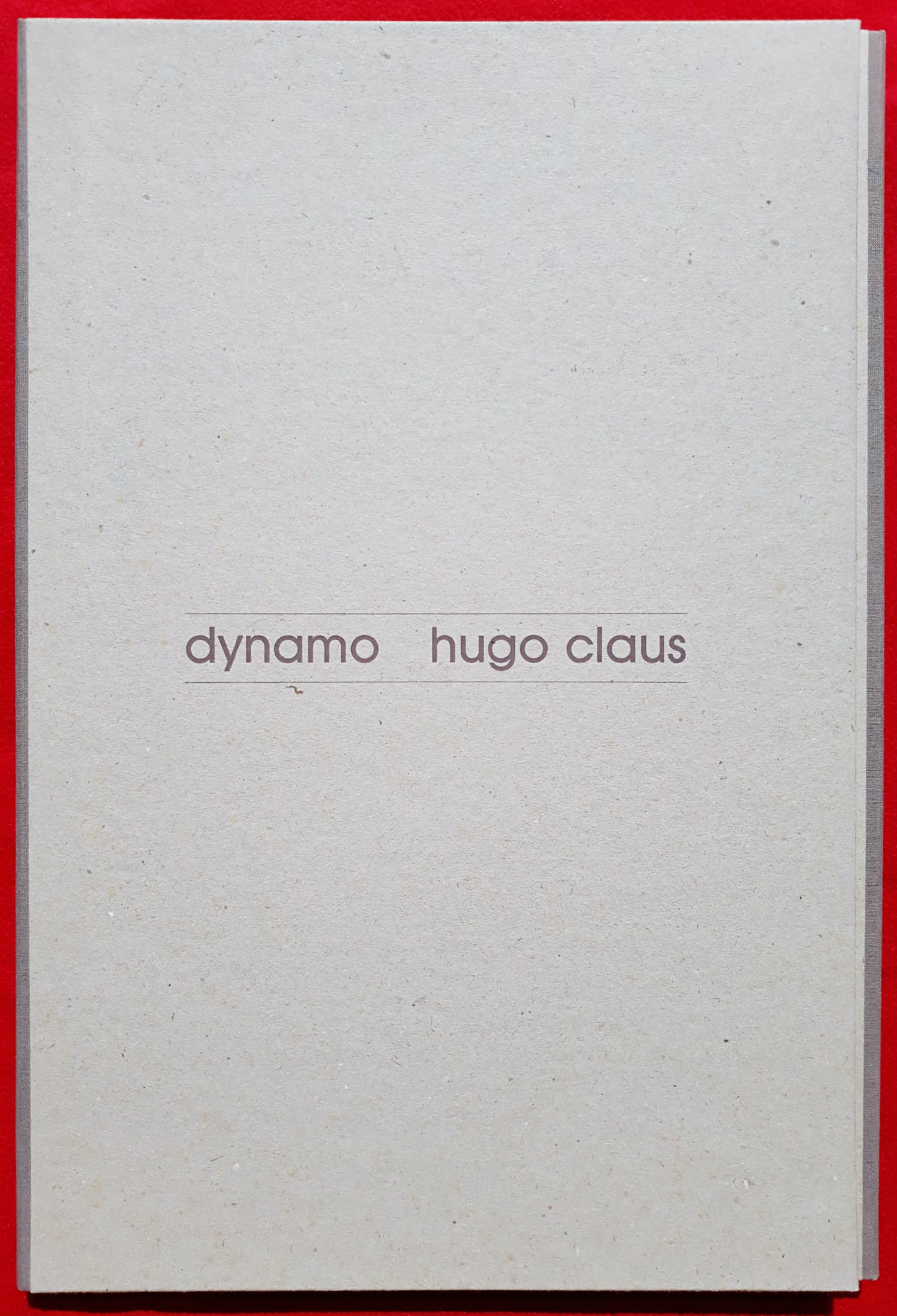 Hugo Claus - Dynamo, portfolio met 4 gedichten bij 4 zeefdrukken van ...