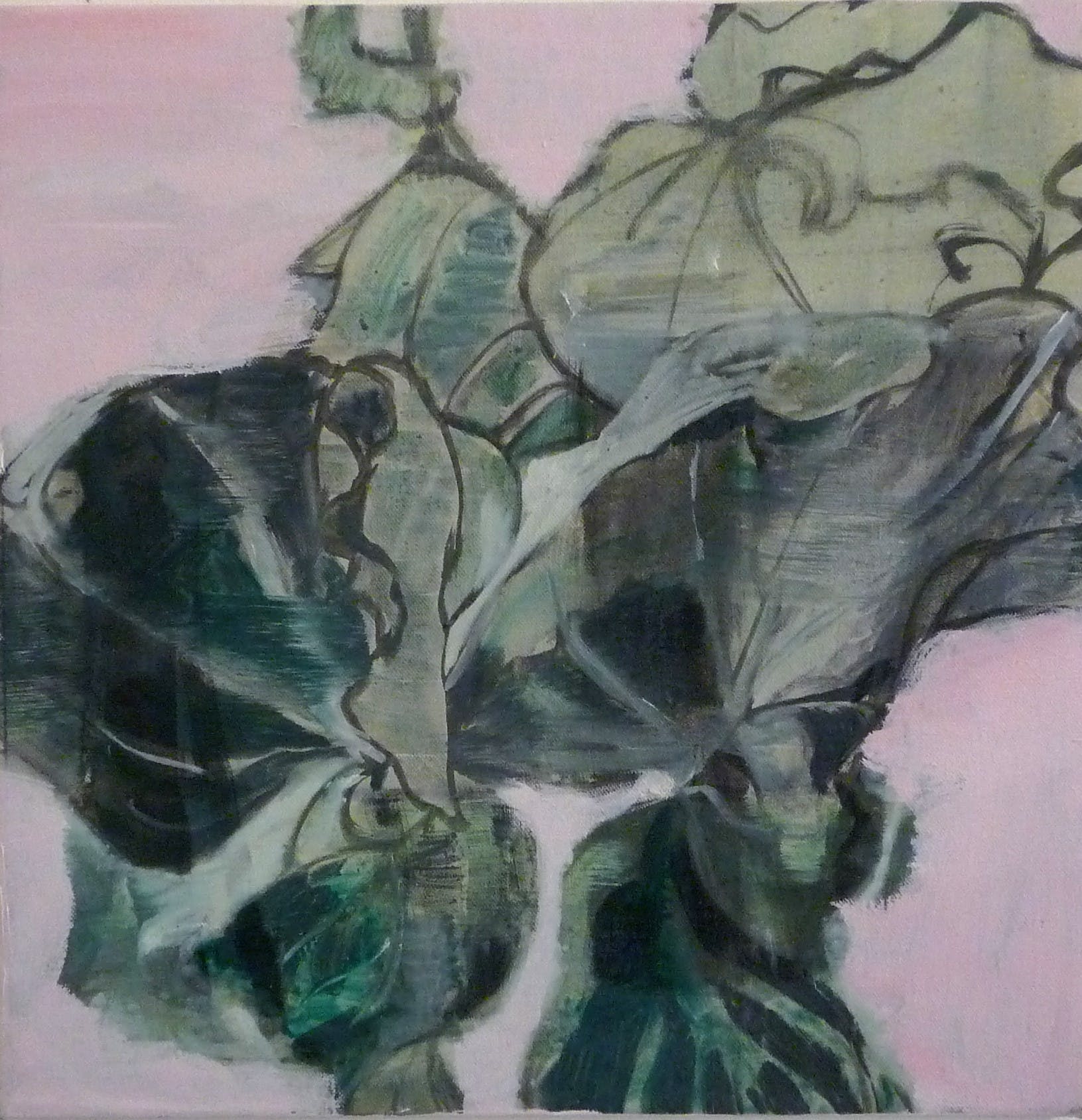 Irene van den Bos - Leaves Verkocht | Kunstveiling.nl