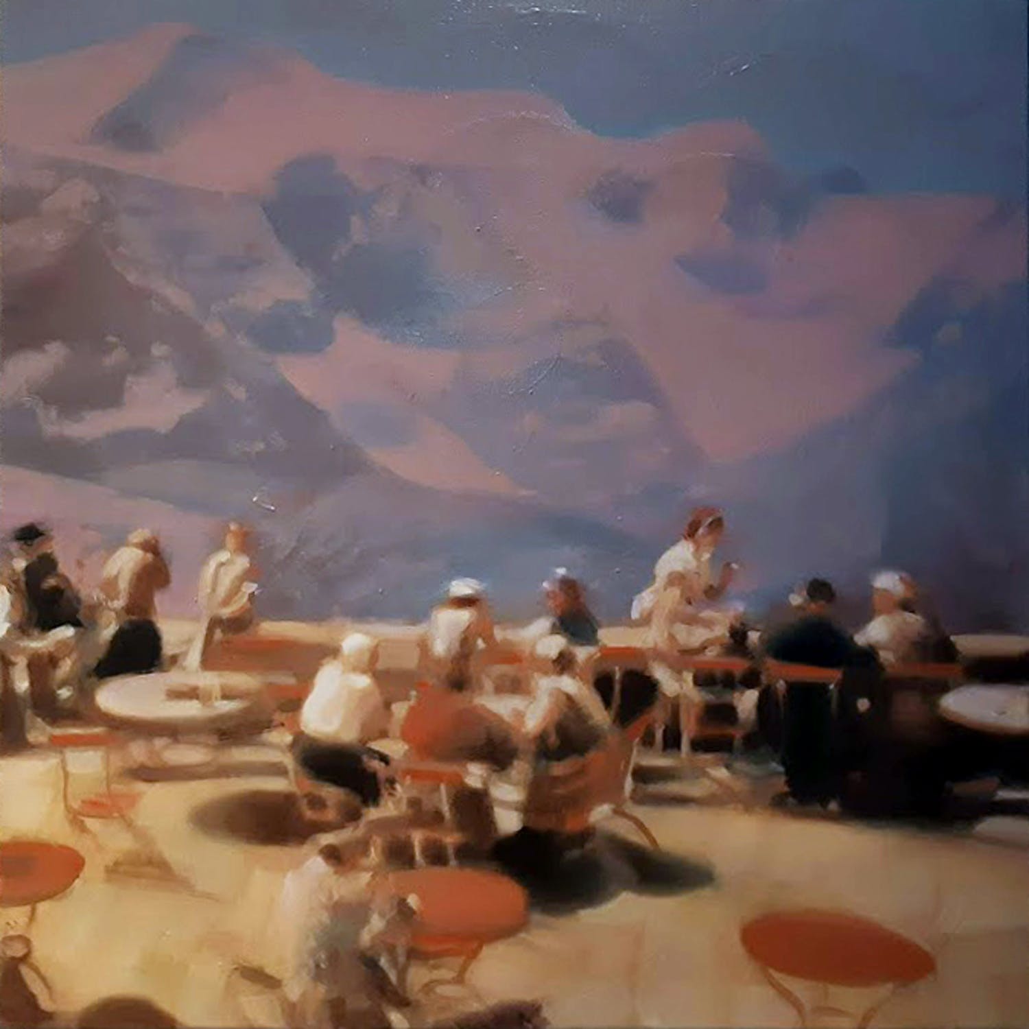 Erwin van Krey - Der Ausflug ins Gebirge Verkocht | Kunstveiling.nl