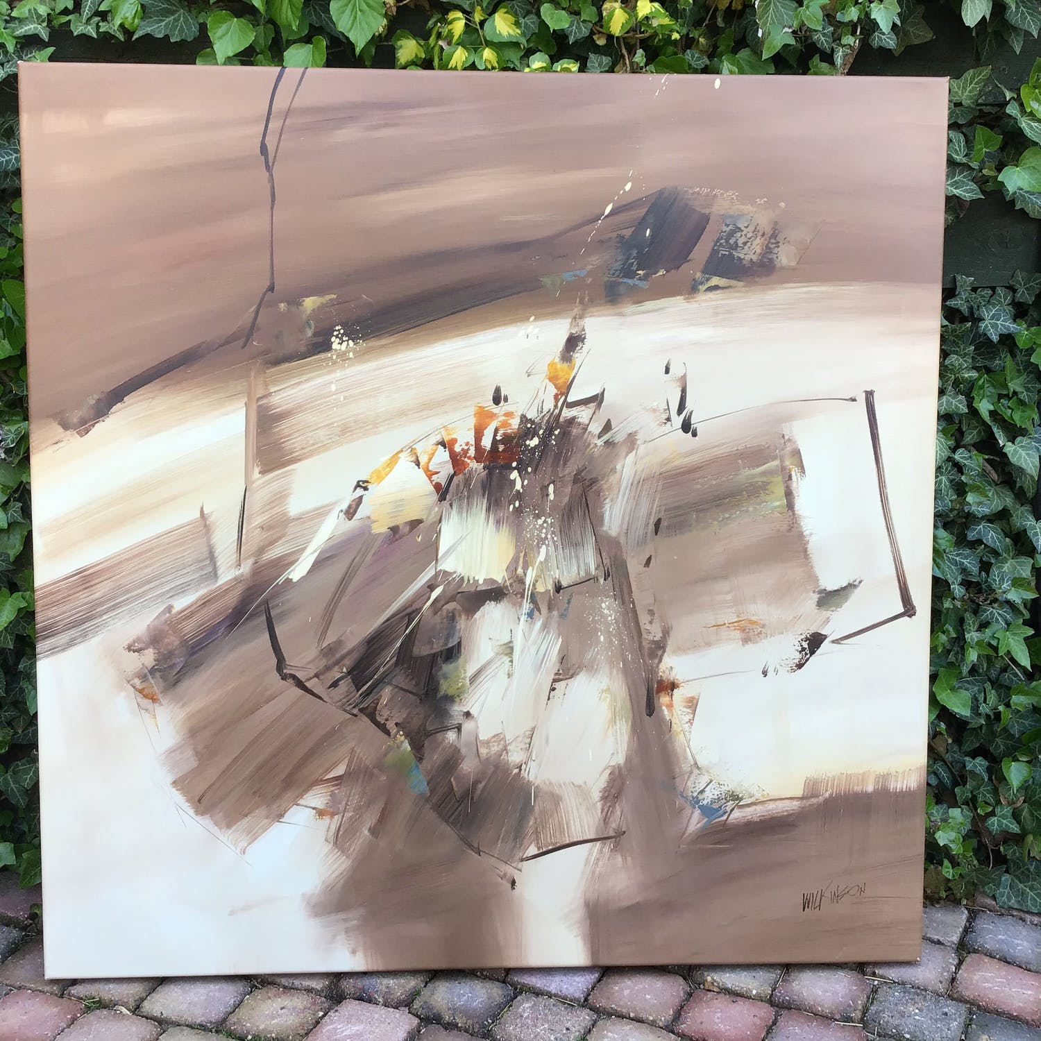 Kate Wilkinson - Bruin. Verkocht | Kunstveiling.nl