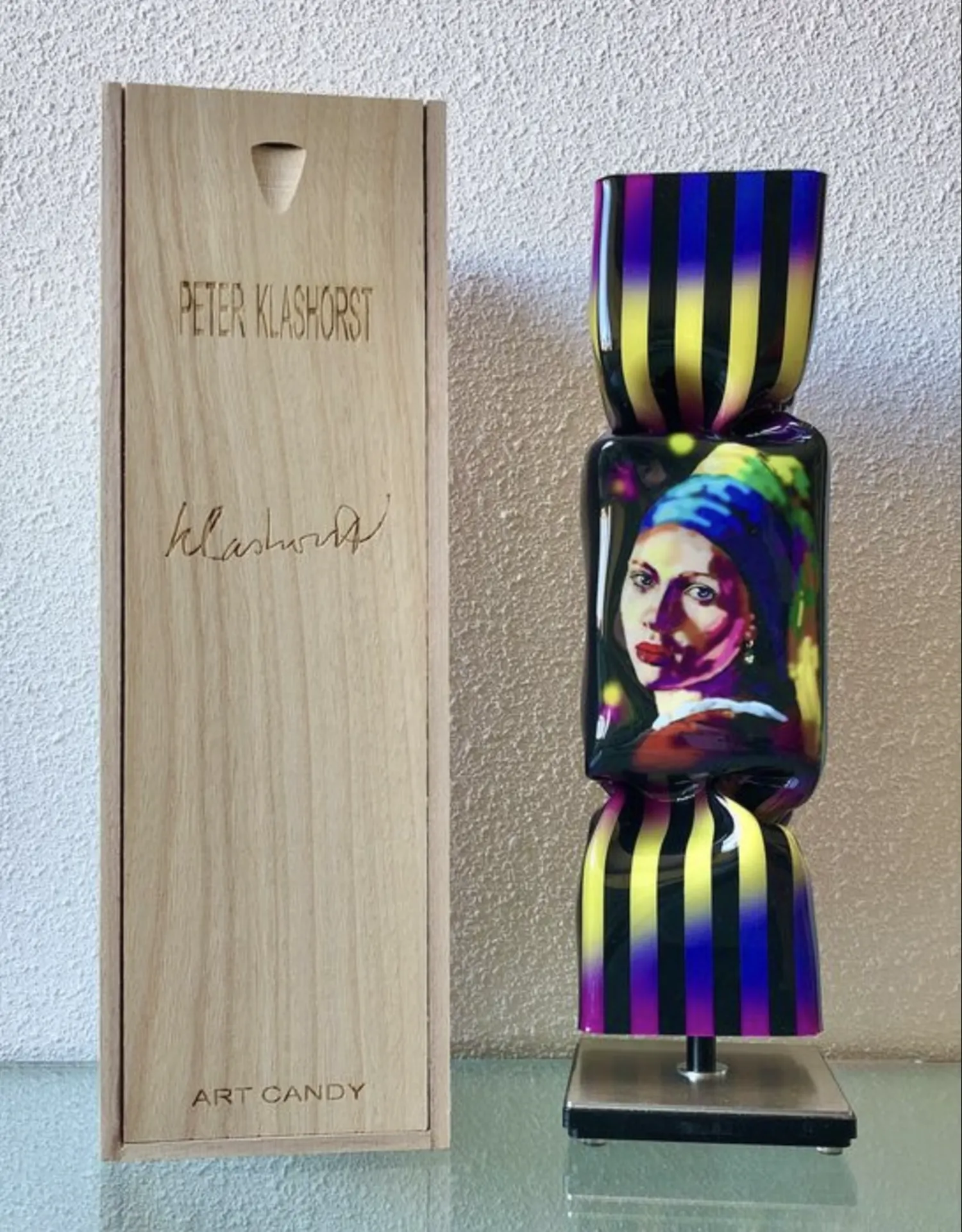 Peter Klashorst - Meisje met de Parel - Art Candy Verkocht ...