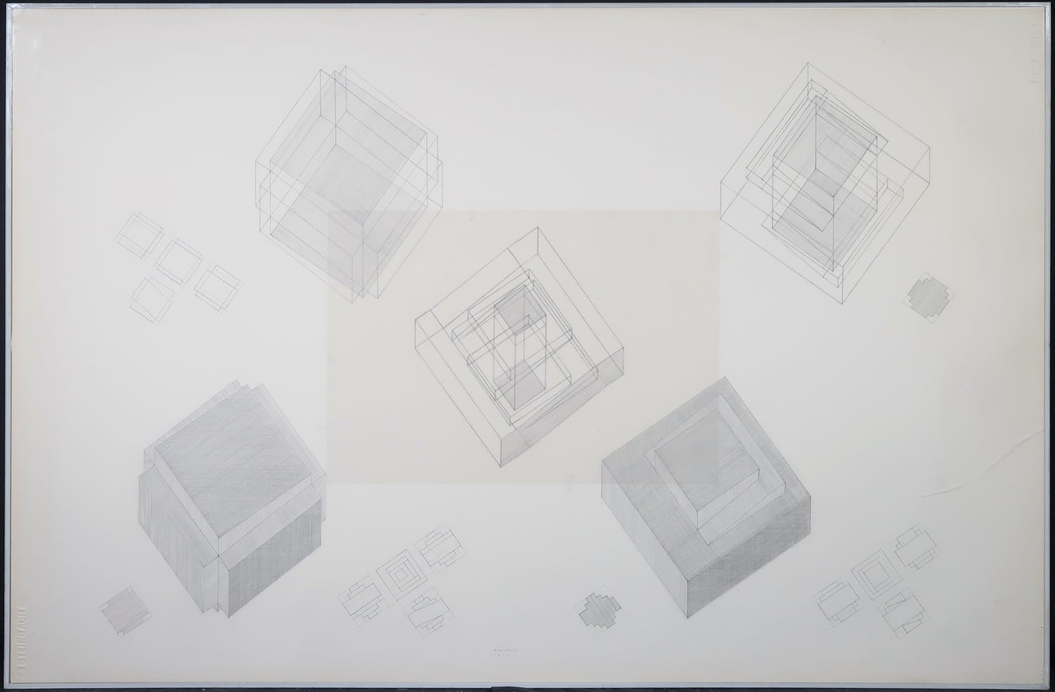 Wim Smits - Potlood, Architecture - Ingelijst (Groot) Verkocht ...