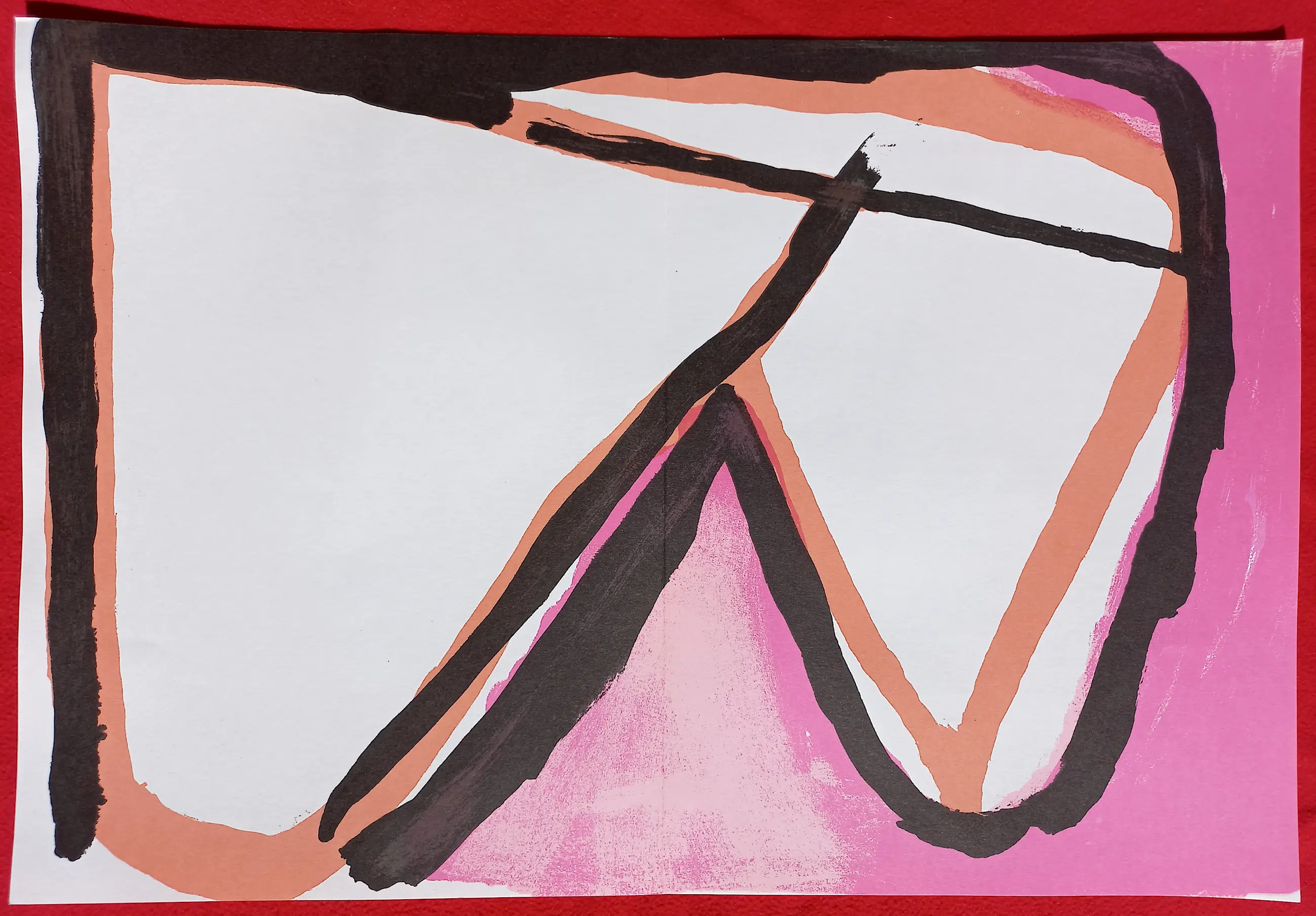 Bram van Velde - Abstracte compositie, originele litho Verkocht ...