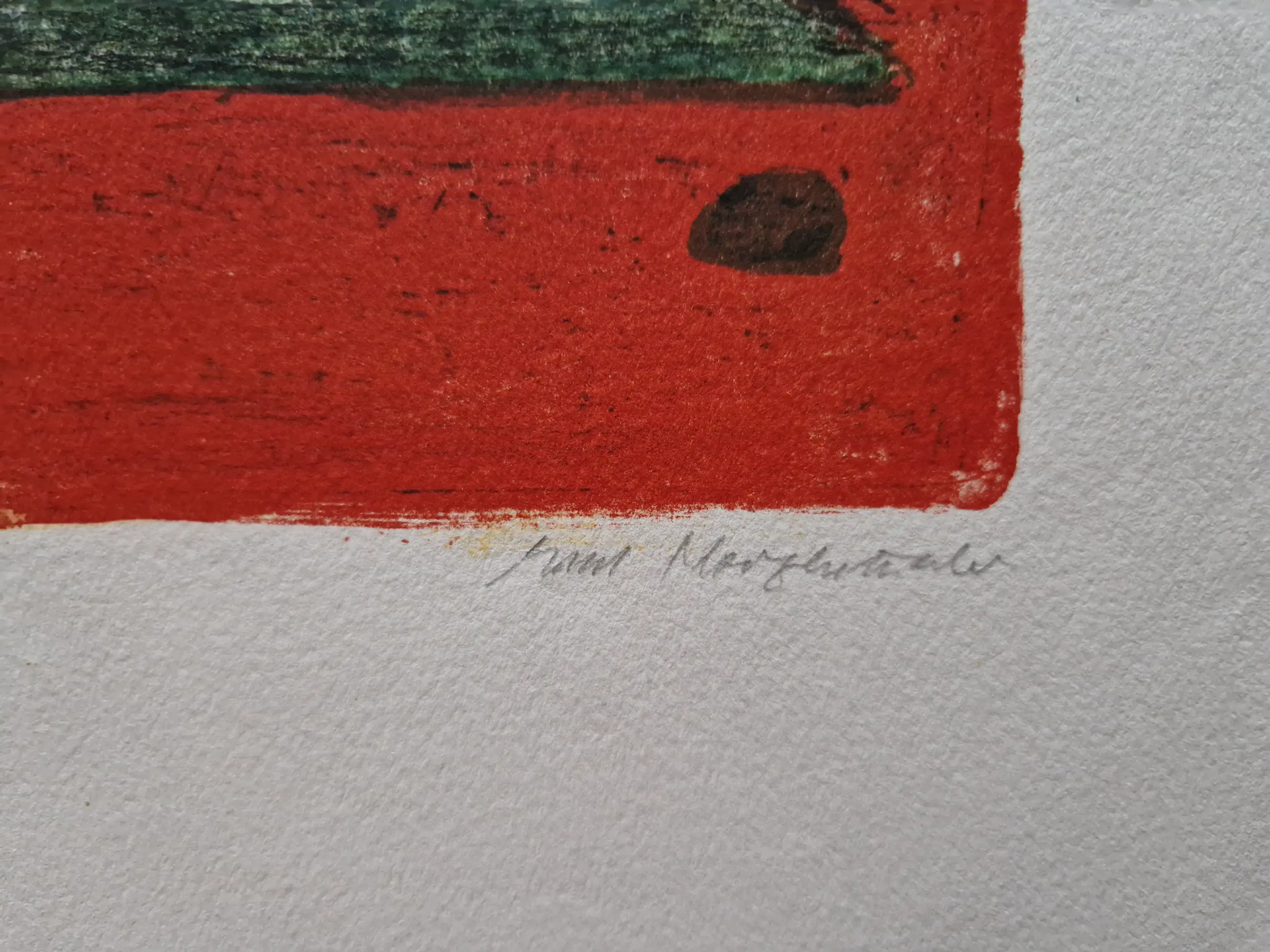 Ernst Morgenthaler - Fünfziger Jahre - original Lithografie - Beduinen ...