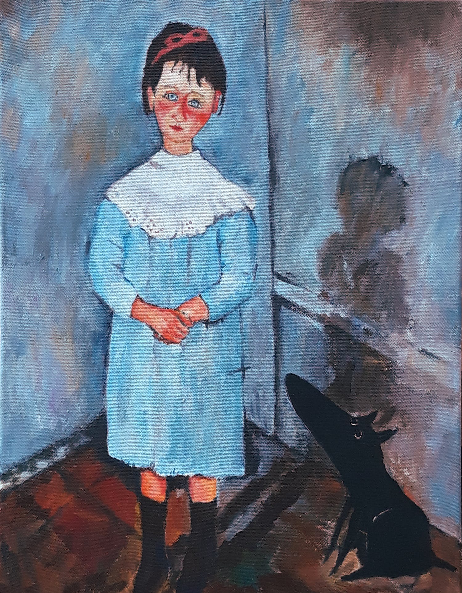 Peter Bastiaanssen - Yapping Modigliani Verkocht | Kunstveiling.nl