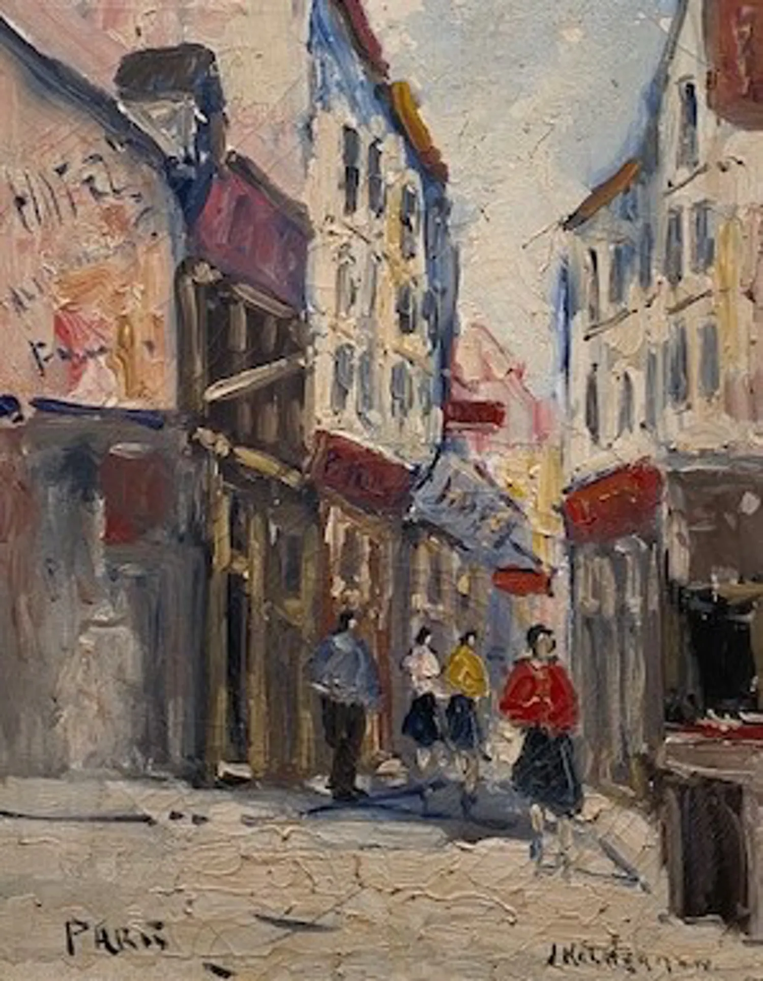 Jan Kelderman - Paris Verkocht | Kunstveiling.nl
