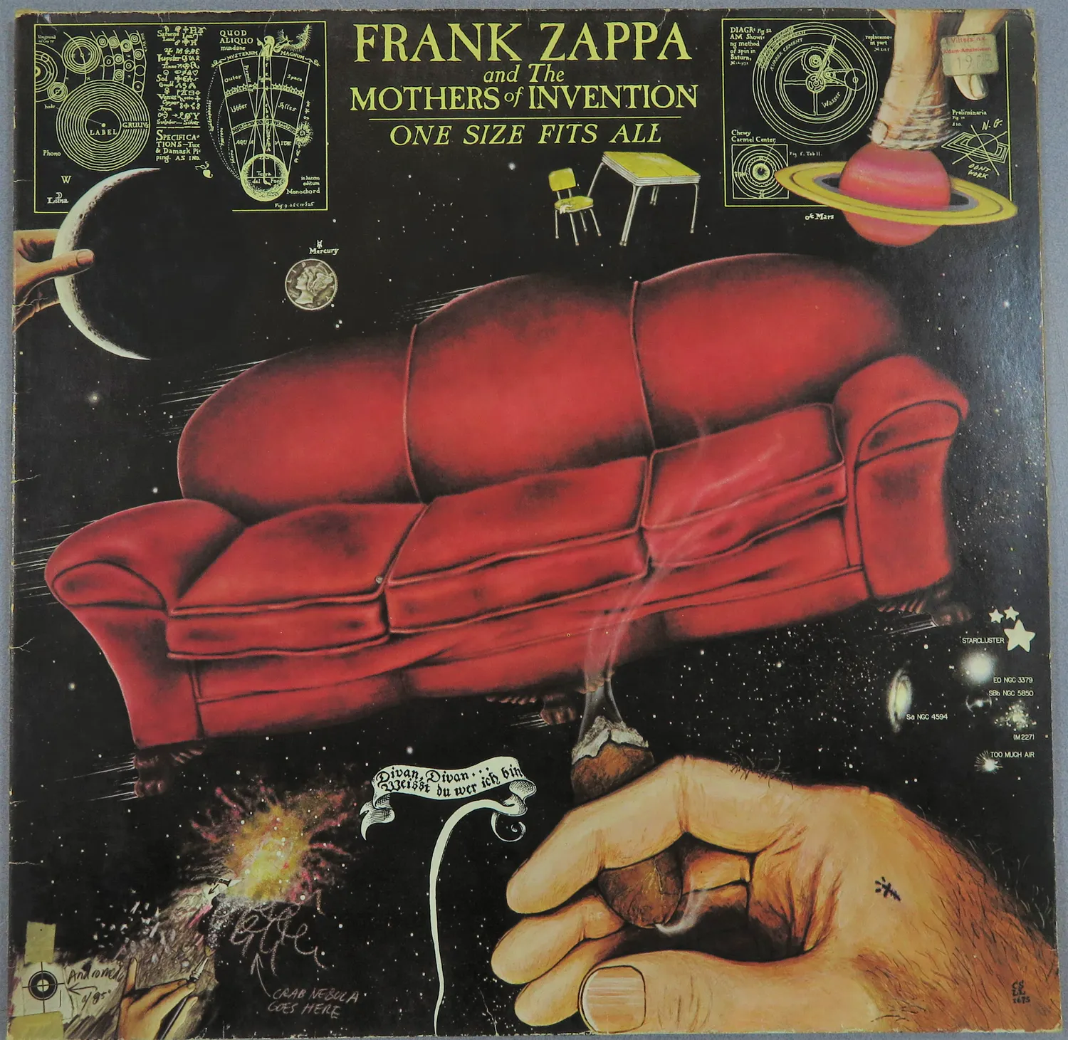 Frank Zappa - and The Mothers Of Invention – One Size Fits All Verkocht | Kunstveiling.nl