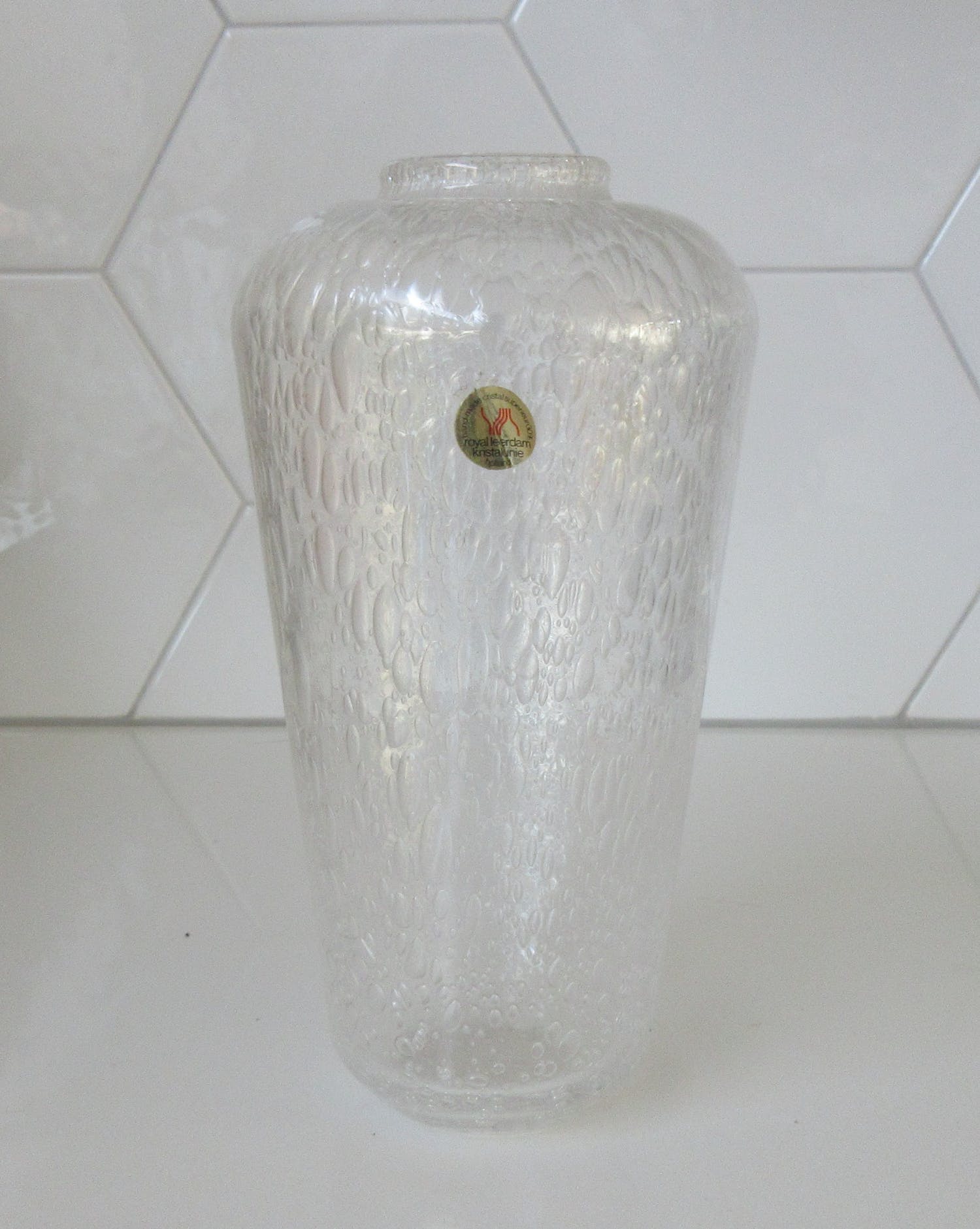 Royal Leerdam - Luchtbel vaas ontwerp Floris Meydam Verkocht ...