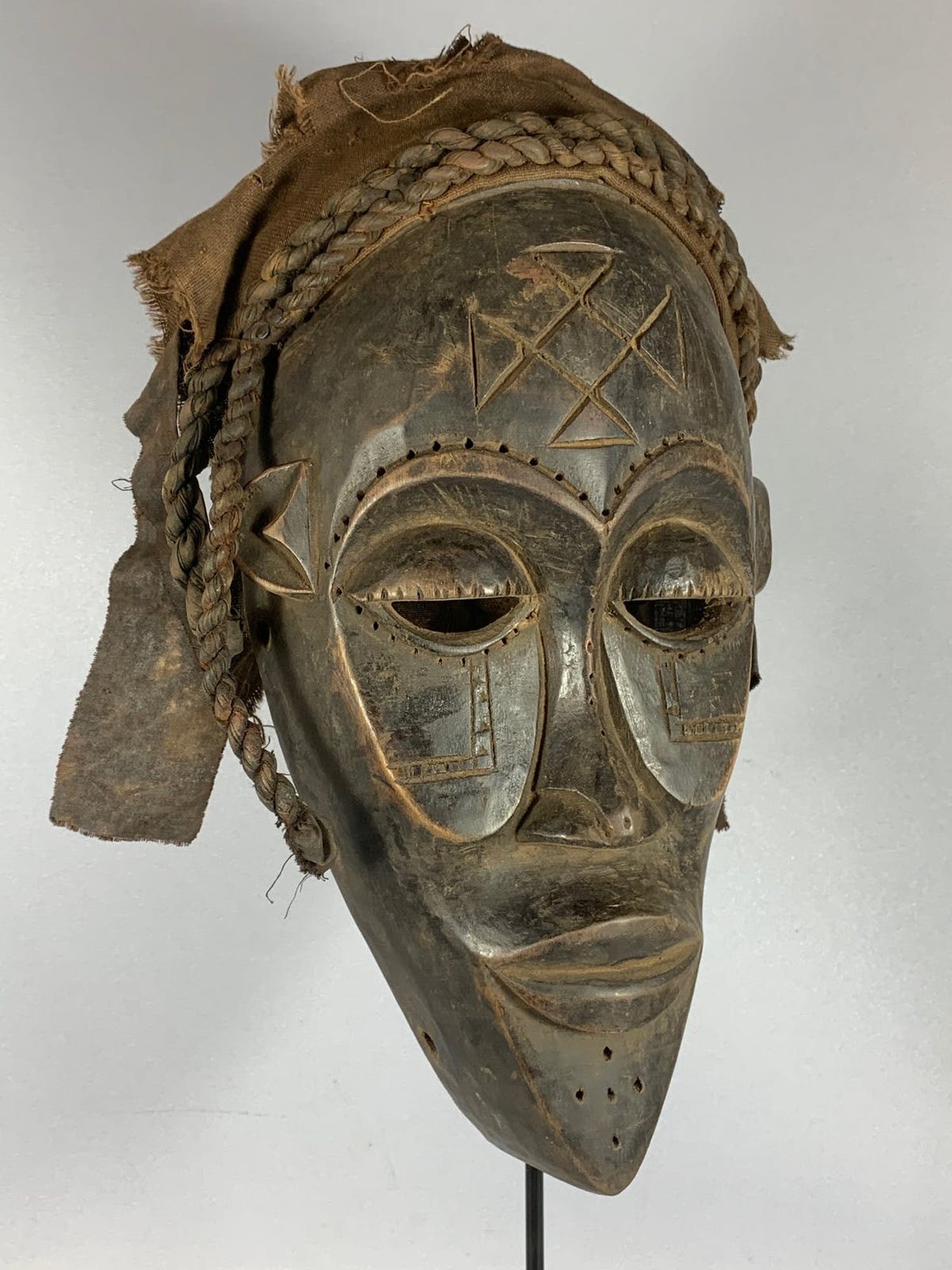 Chokwe - African Chokwe Mask Congo Verkocht | Kunstveiling.nl