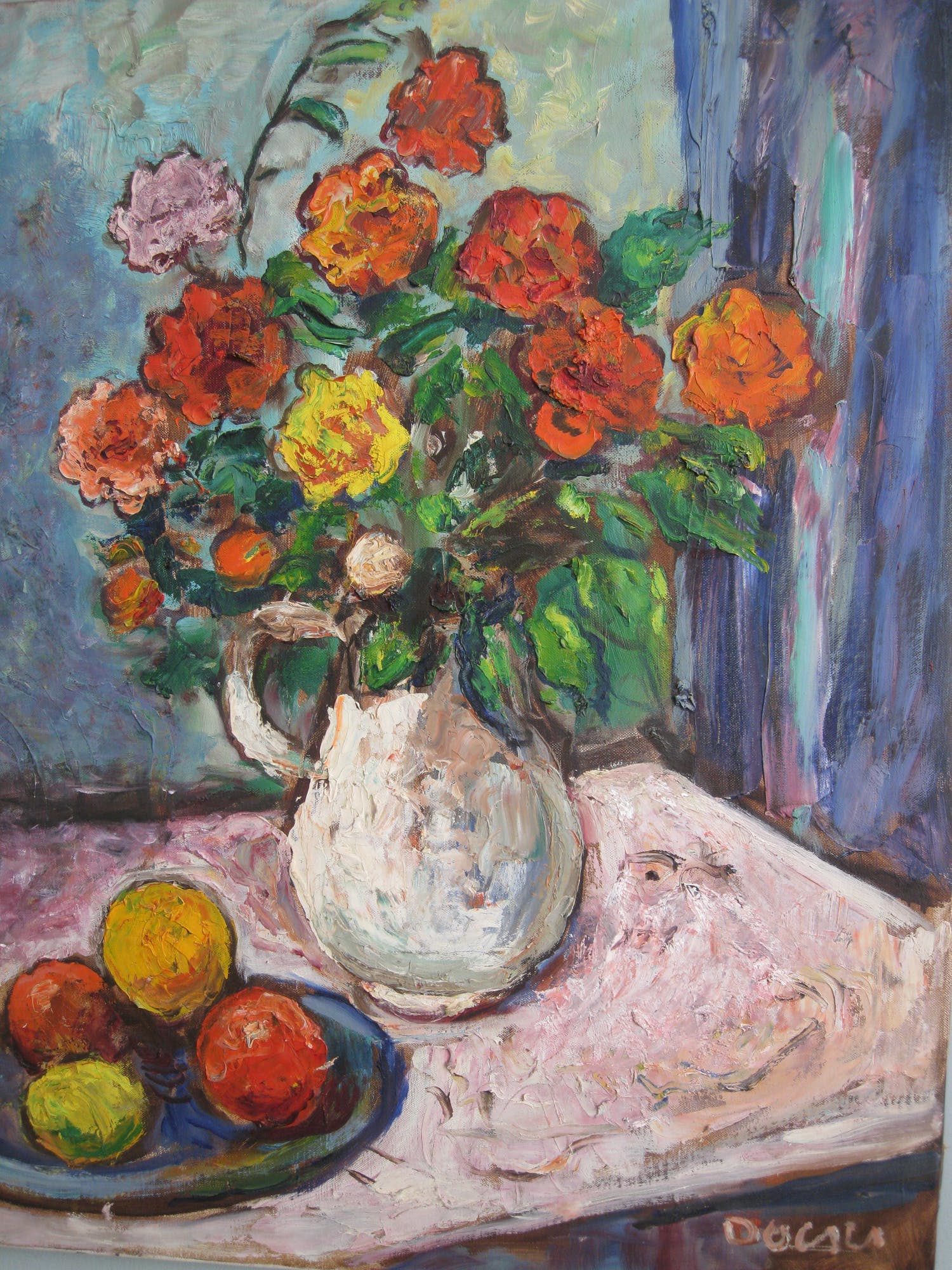 Jacobus Doeser - luministisch bloemstilleven Verkocht | Kunstveiling.nl