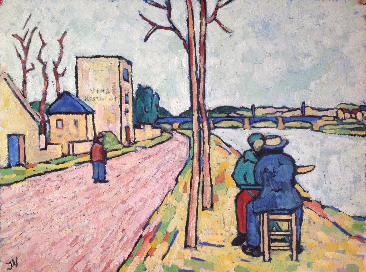 Jan Willem Versteeg - Asnières Verkocht | Kunstveiling.nl