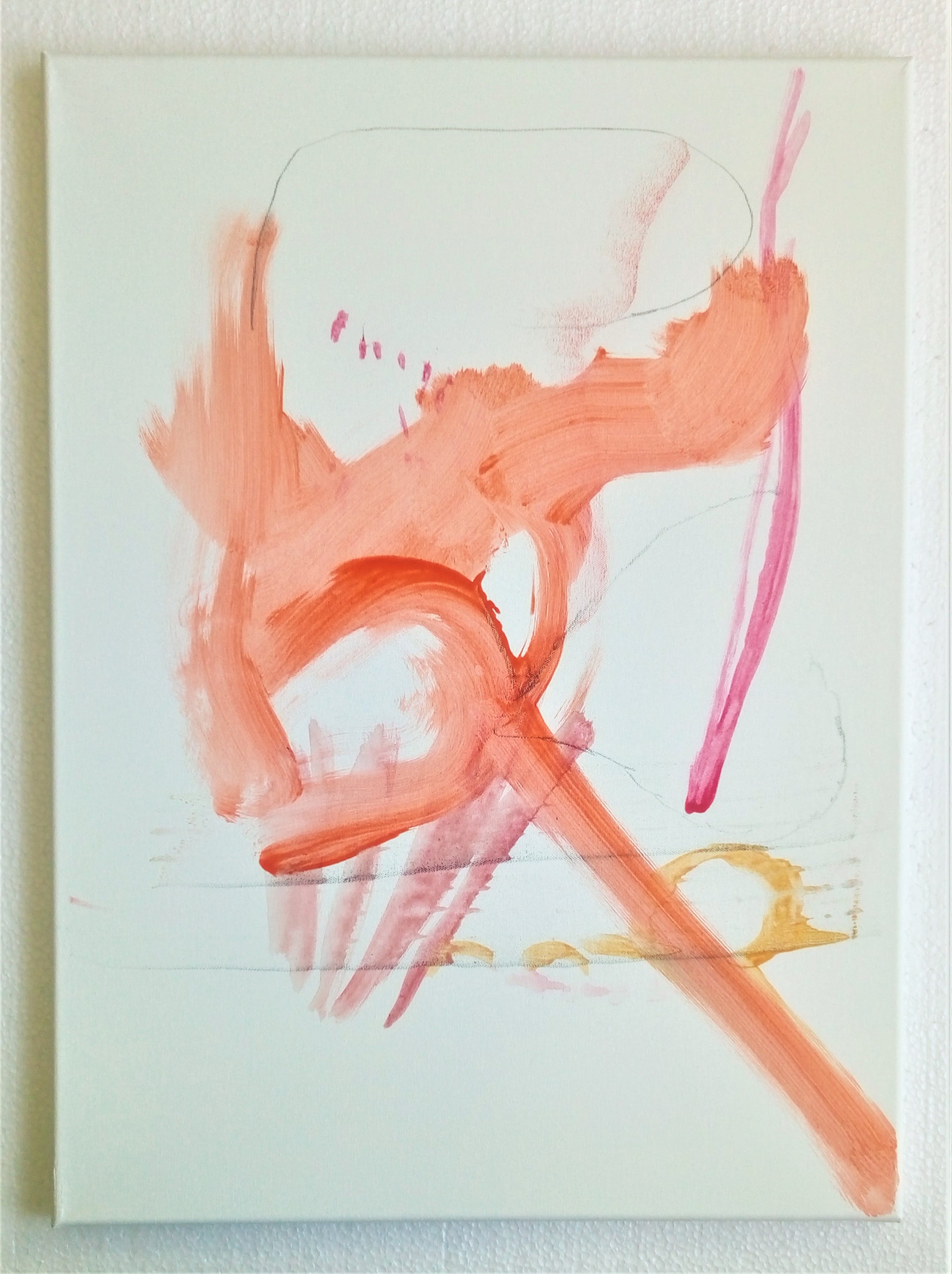 Paul Louis Van Den Bergh - Gemengde Techniek op Canvas - "Reik ...