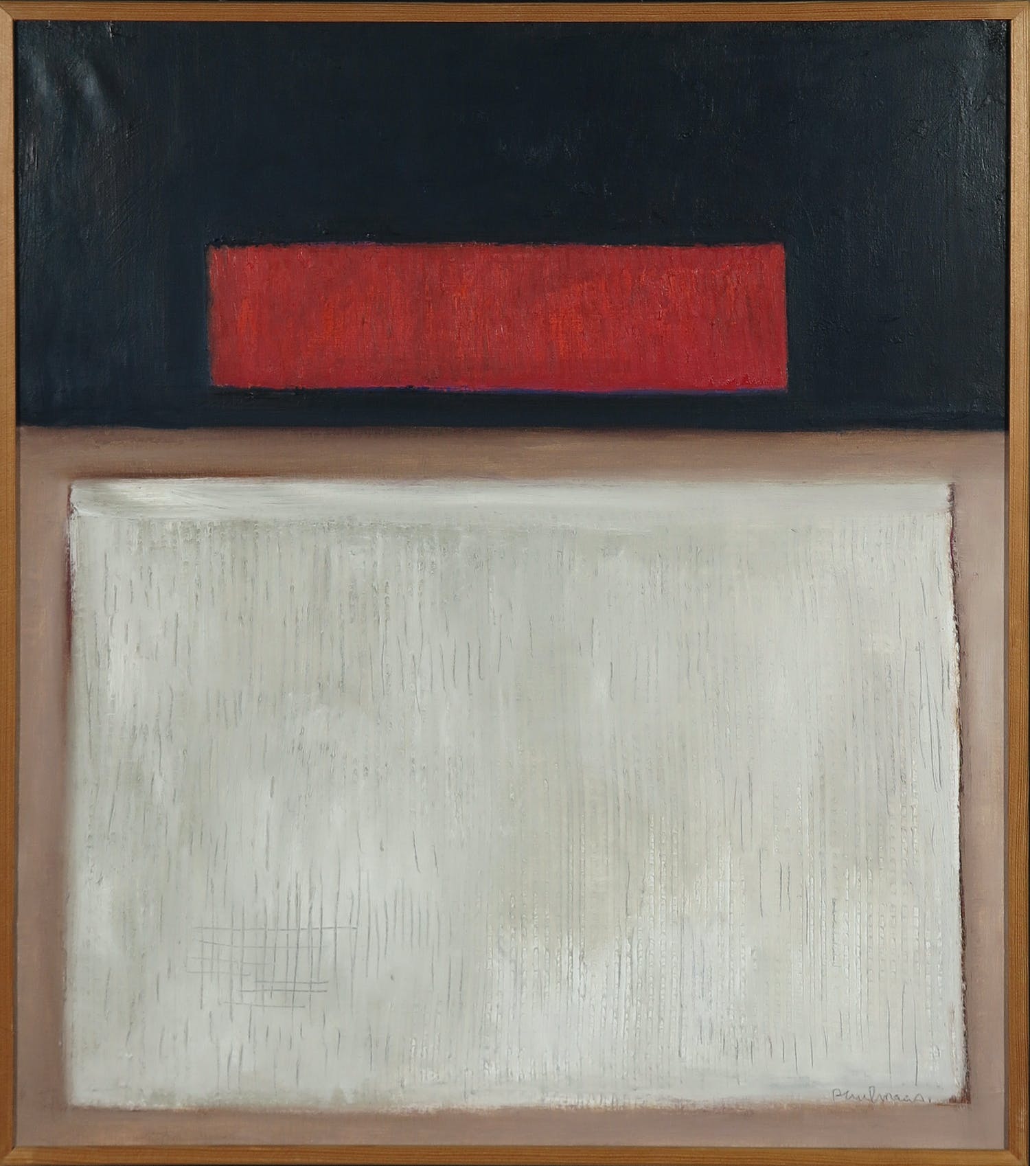 Paul Maas - Olieverf op doek, Compositie - Ingelijst Verkocht ...