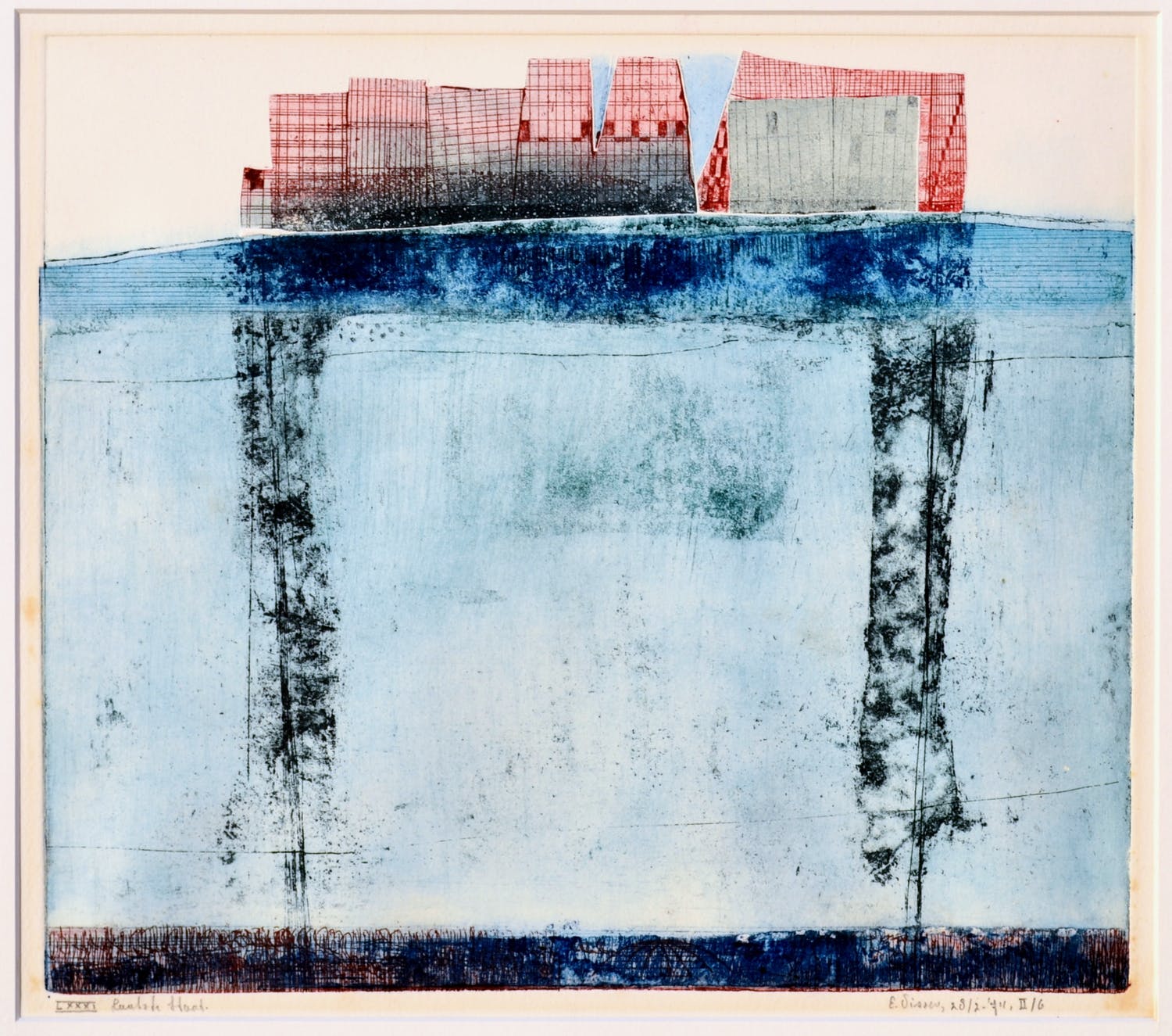 Eric Visser - fundament en stad Verkocht | Kunstveiling.nl