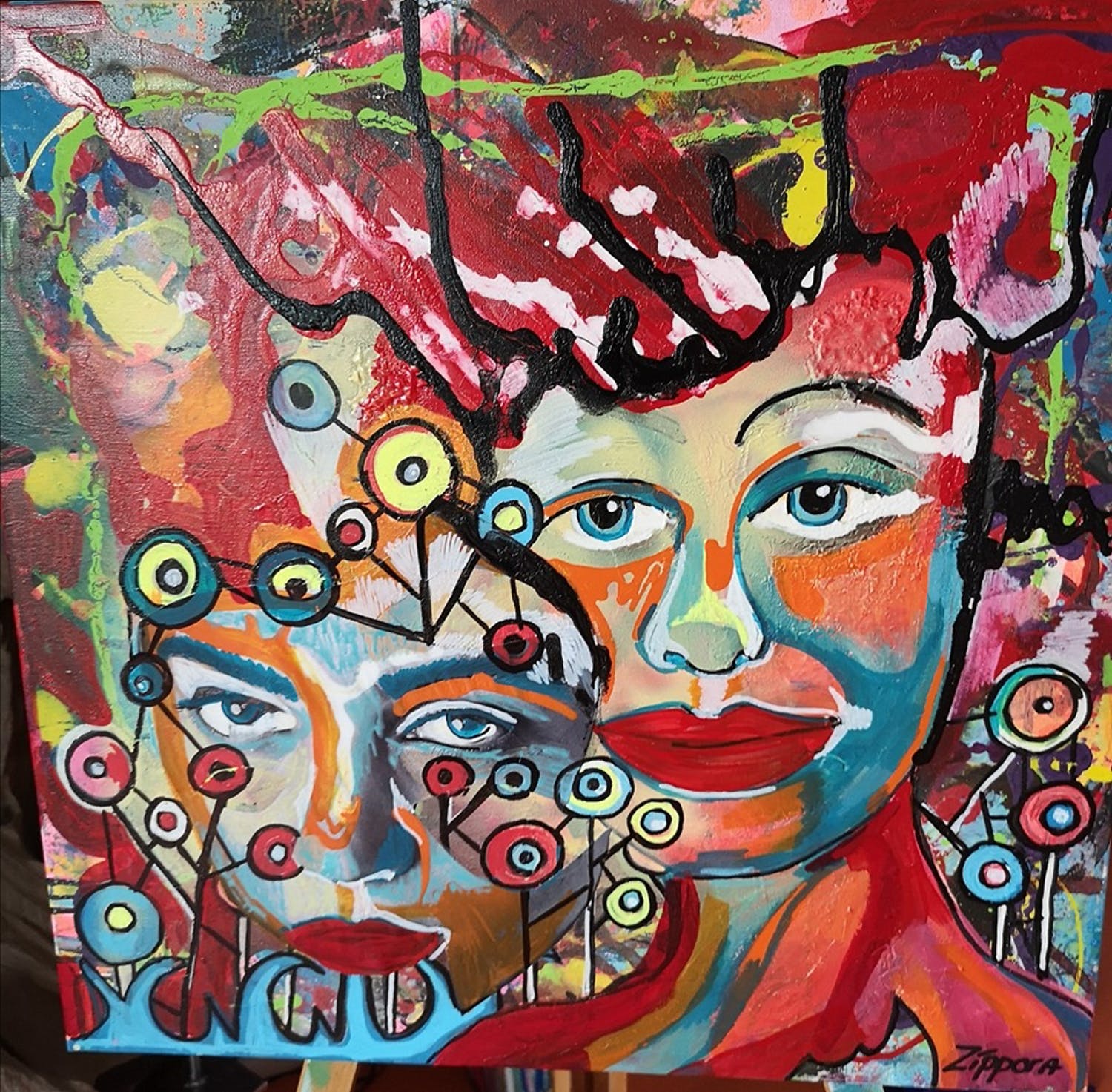 Zippora Sahanaja - Dissociated Zippora Meijer Verkocht | Kunstveiling.nl