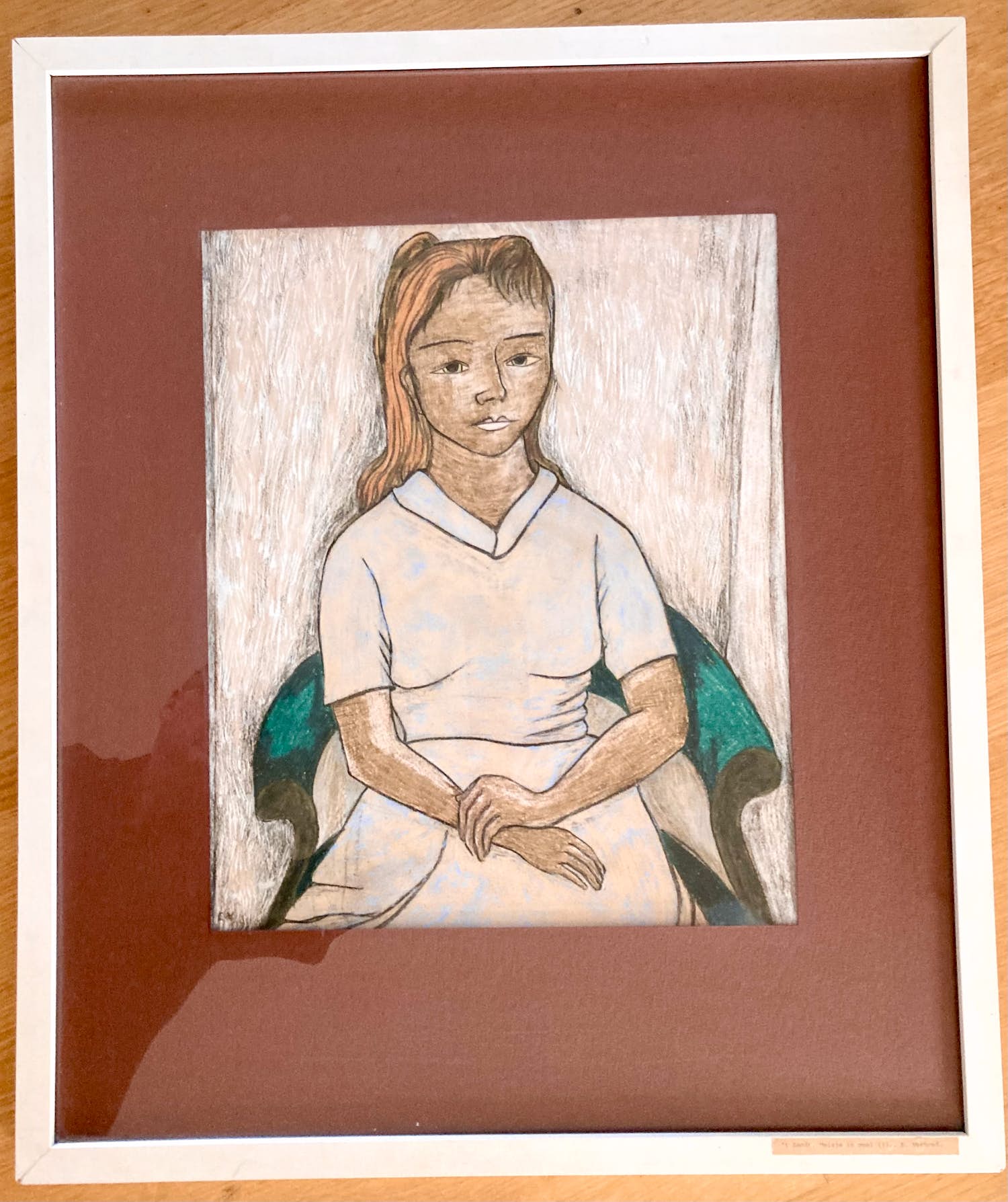 Else Verhoef - Meisje in geel kopen? Bied vanaf 10! | Kunstveiling.nl