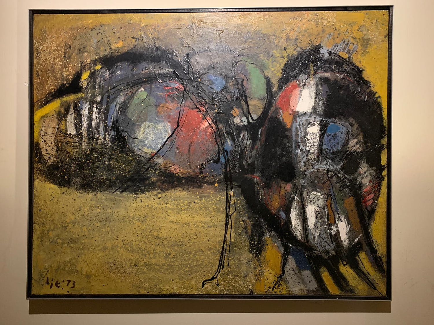 Hans Lie - Insekt Verkocht | Kunstveiling.nl