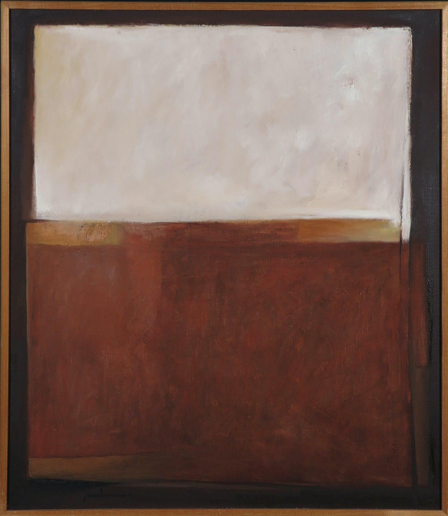 Paul Maas - Olieverf op doek, Compositie - Ingelijst Verkocht ...