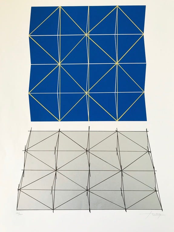 Jan Beekman - Jan Beekman - Gesigneerde zeefdruk - 1977 Verkocht ...