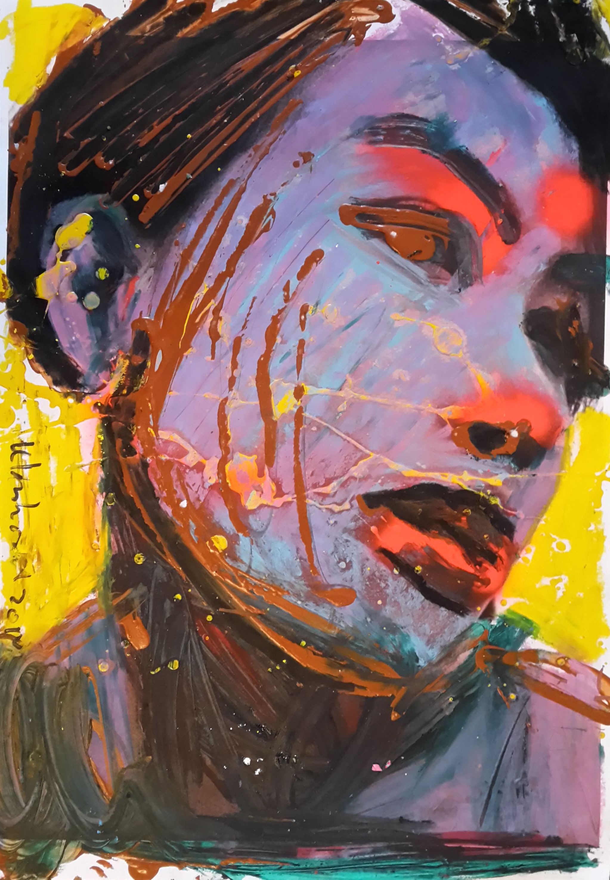 Peter Klashorst - Zonder titel Verkocht | Kunstveiling.nl