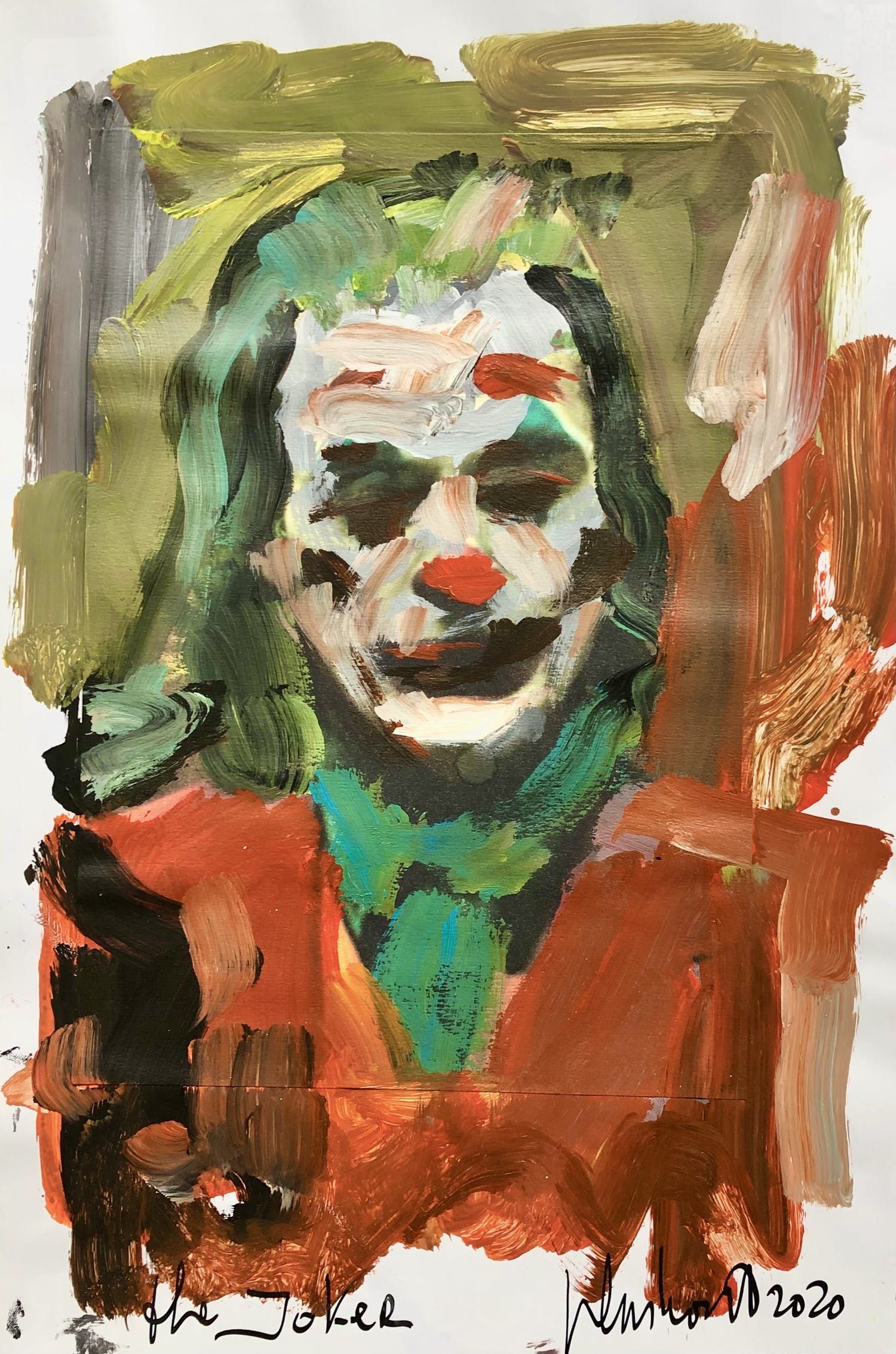 Peter Klashorst - The Joker Verkocht | Kunstveiling.nl