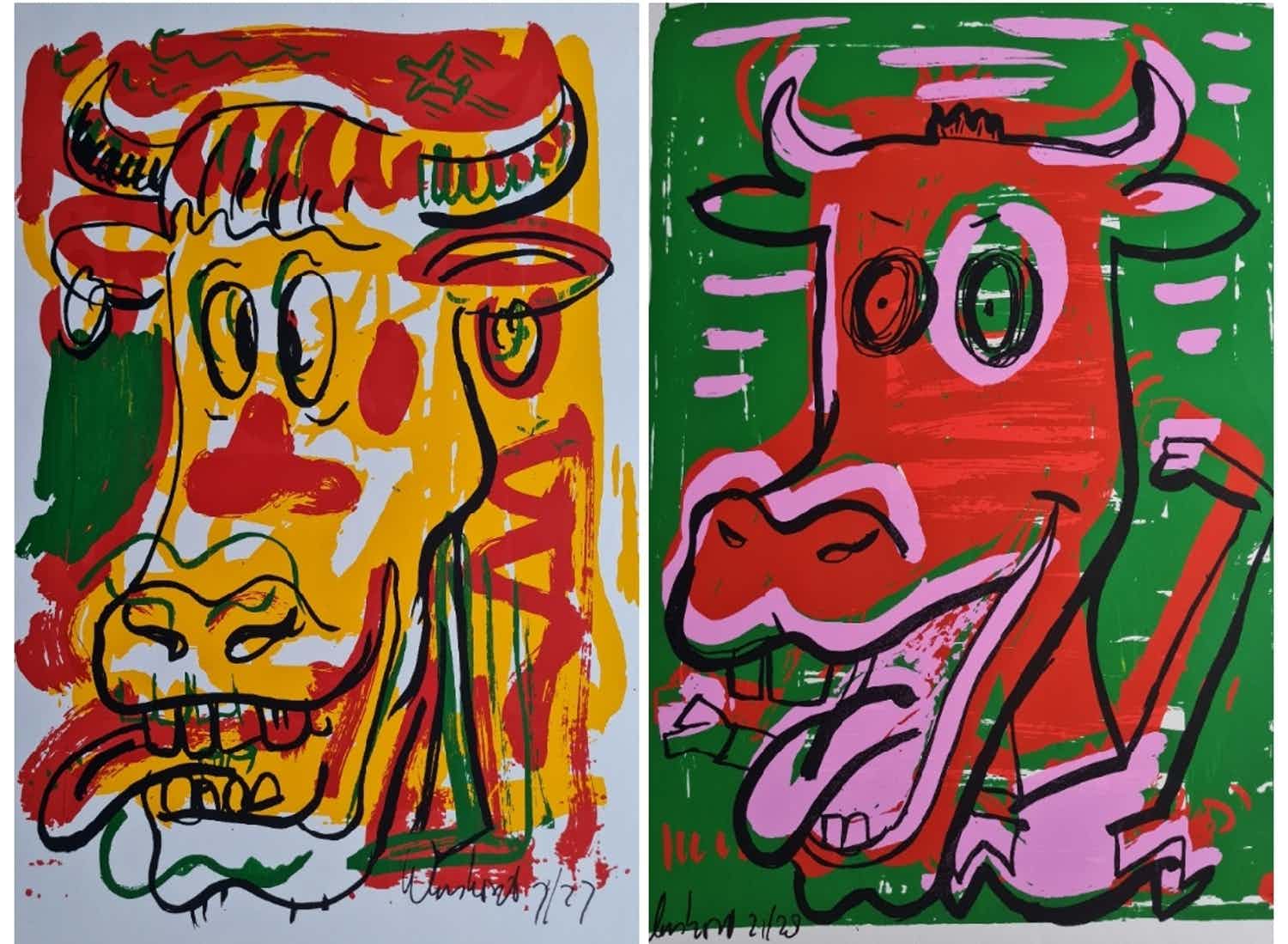 Veilingopbrengsten van Peter Klashorst op Kunstveiling