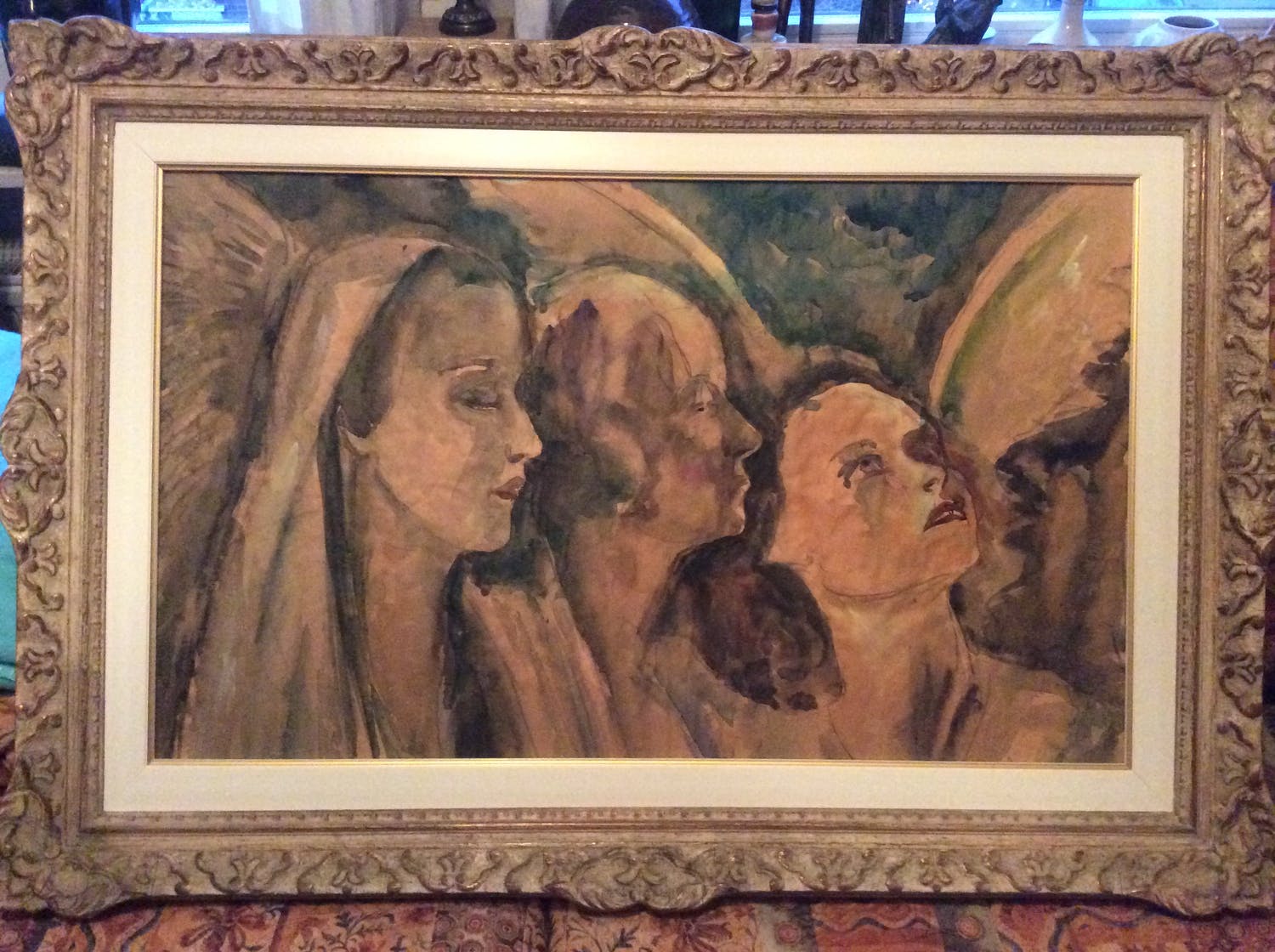 Jacobus Doeser - 1884-1970 3 engelen Verkocht | Kunstveiling.nl