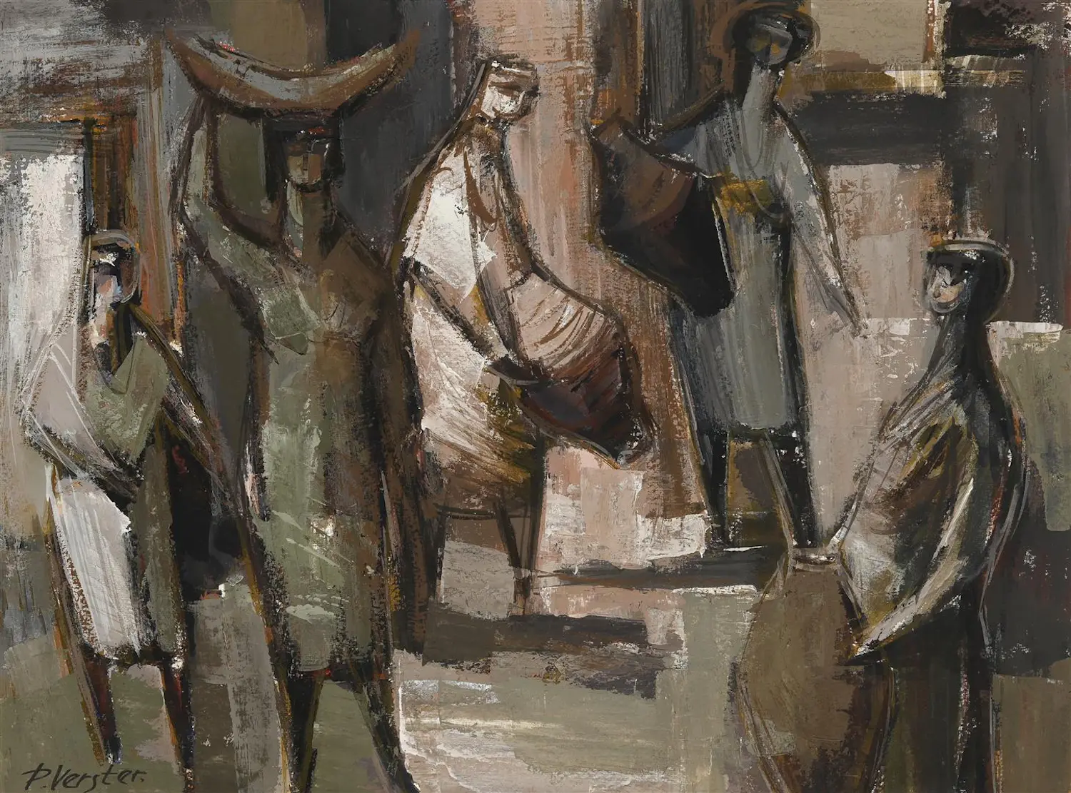 Veilingresultaten van Piet Verster | Kunstveiling.nl